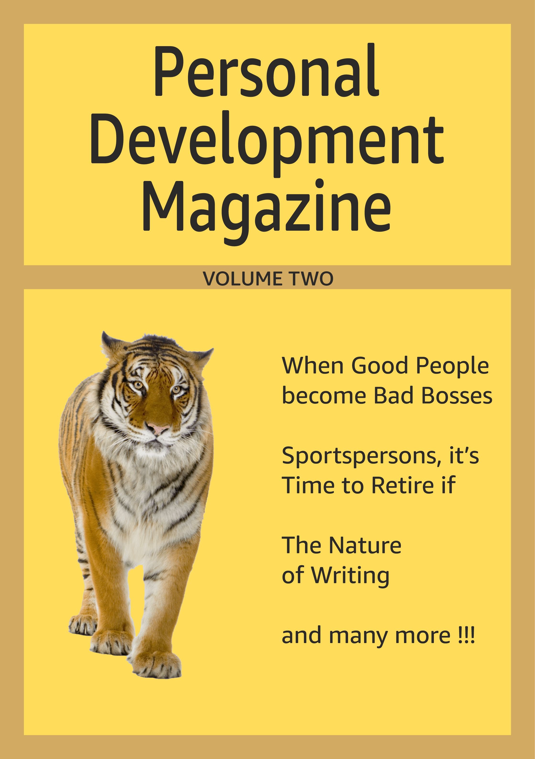 Personal Development Magazine - Volume Two - Payhip