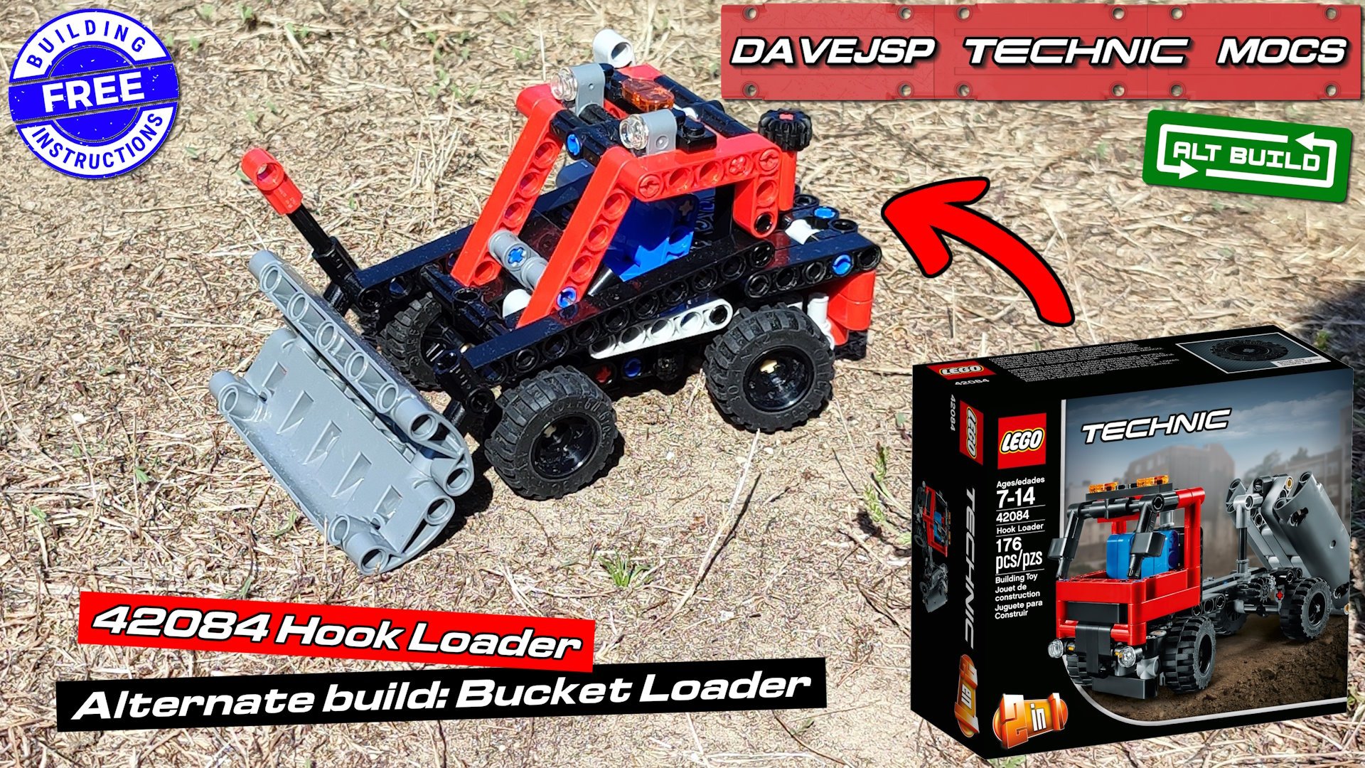 Lego Technic 42084 Bucket Loader MOC - Payhip