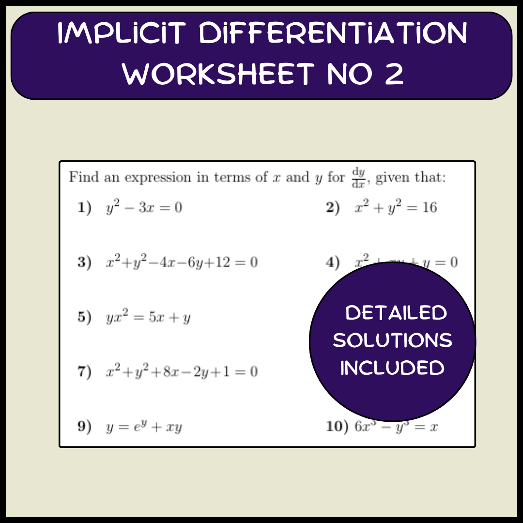 Integrating powers worksheet (with solutions)
