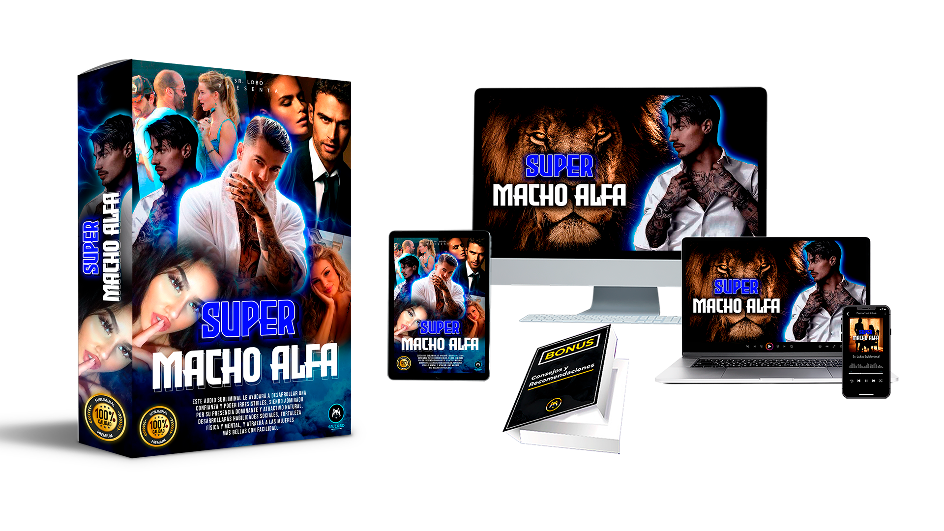 Super Macho Alfa, Alpha Male Magnetism ★ Attract Beautiful Women (Atraer mujeres sin hacer nada ...