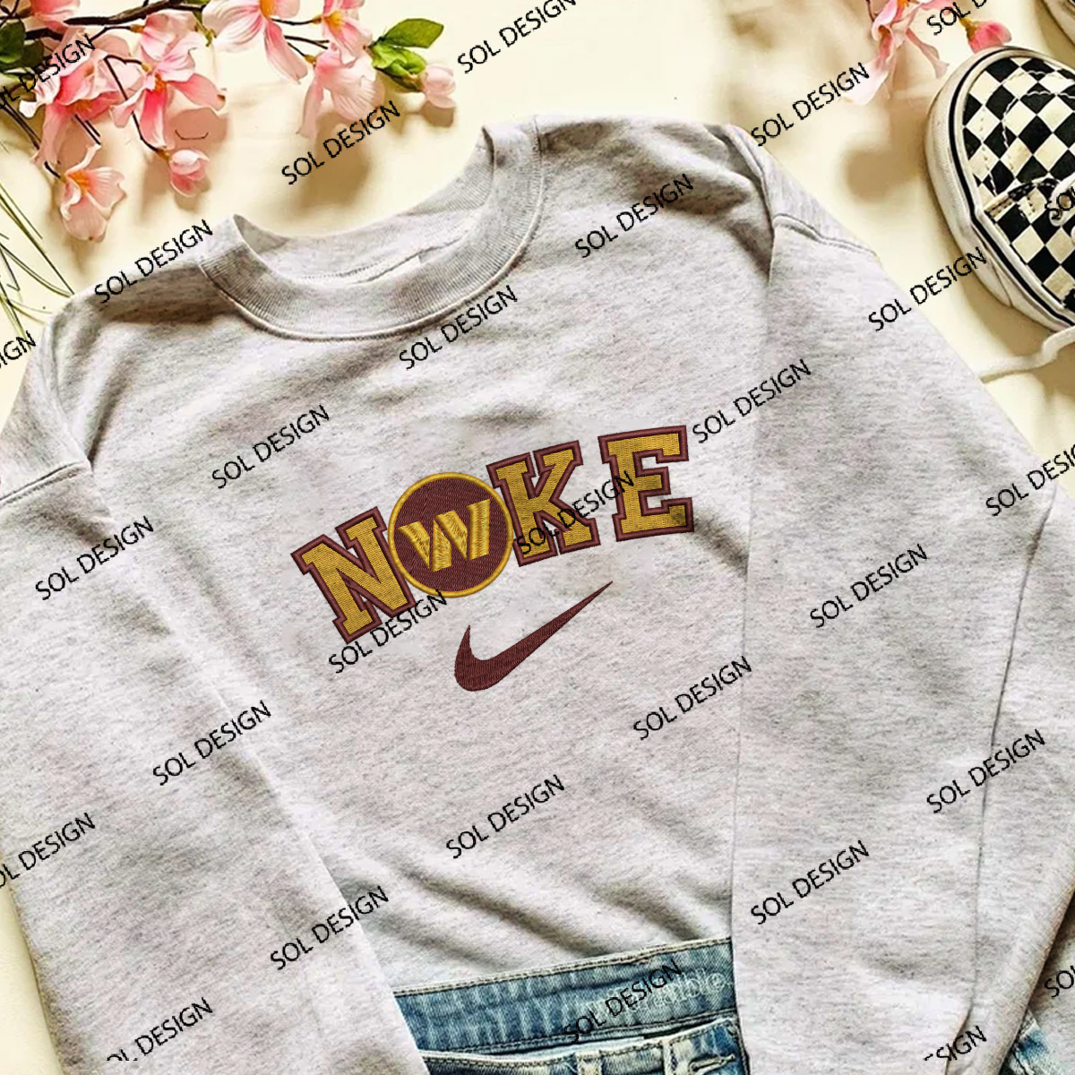 Ni.ke Washington Commanders Embroidery Designs, NFL Commanders, NFL ...
