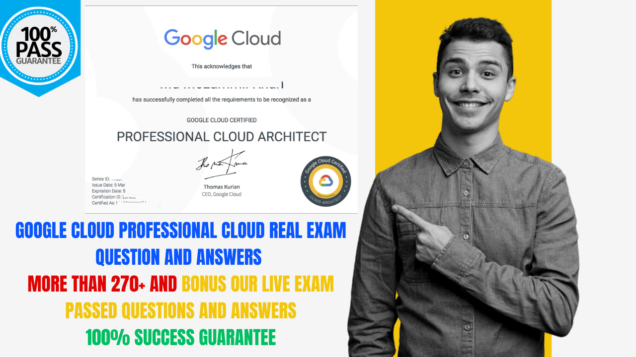 Google Cloud Certified Professional Cloud Architect Answers PDF - Payhip