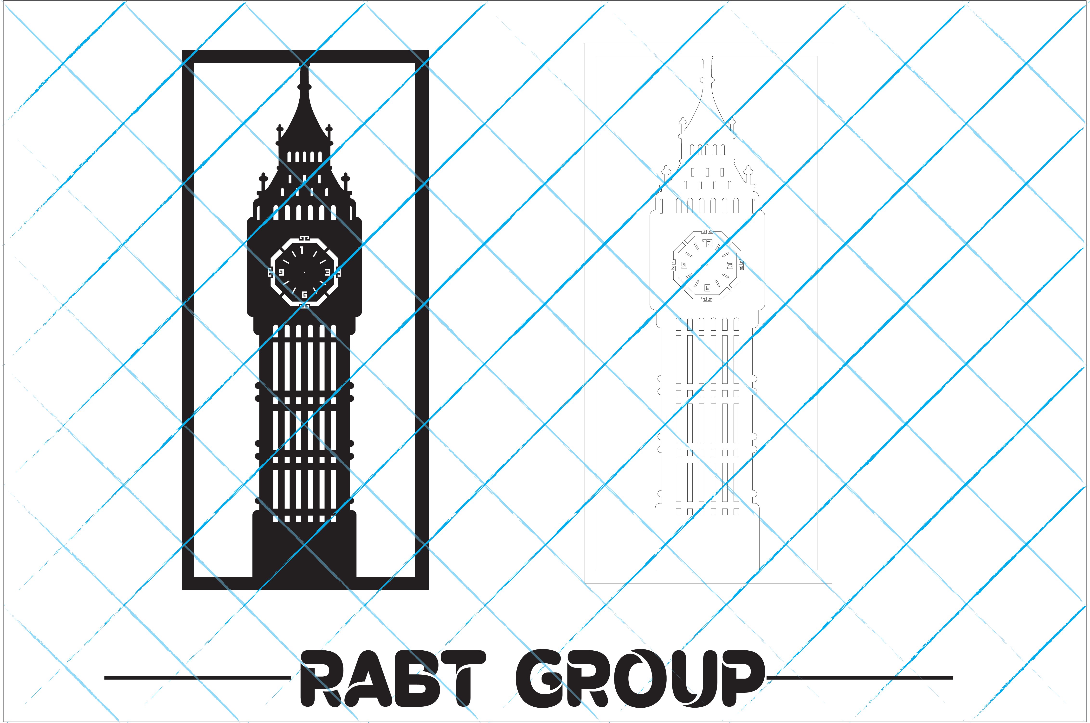 Clock Tower Design for CNC Cutting | Digital Download - Payhip