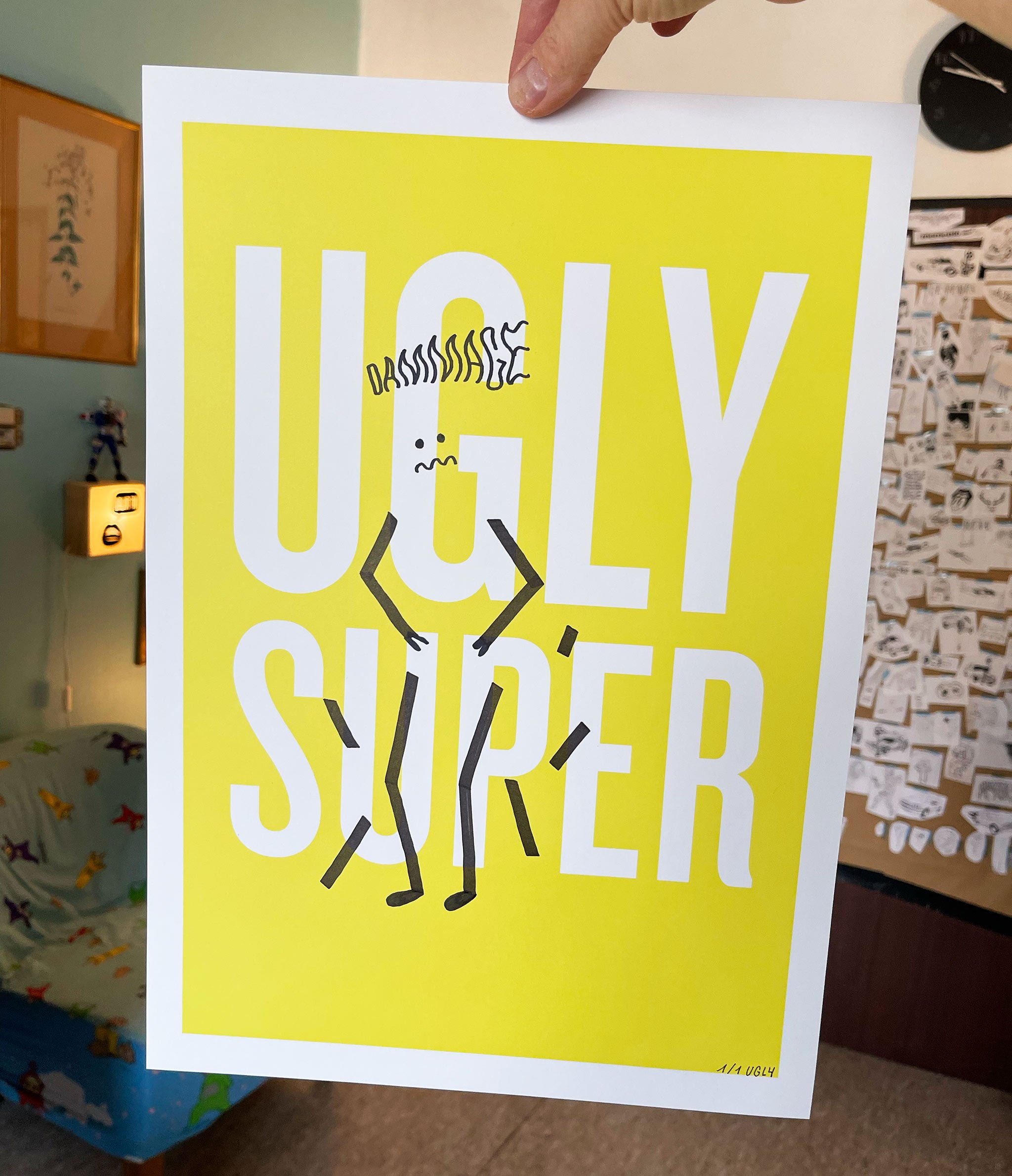 Ugly Super Poster - Dammage - Payhip