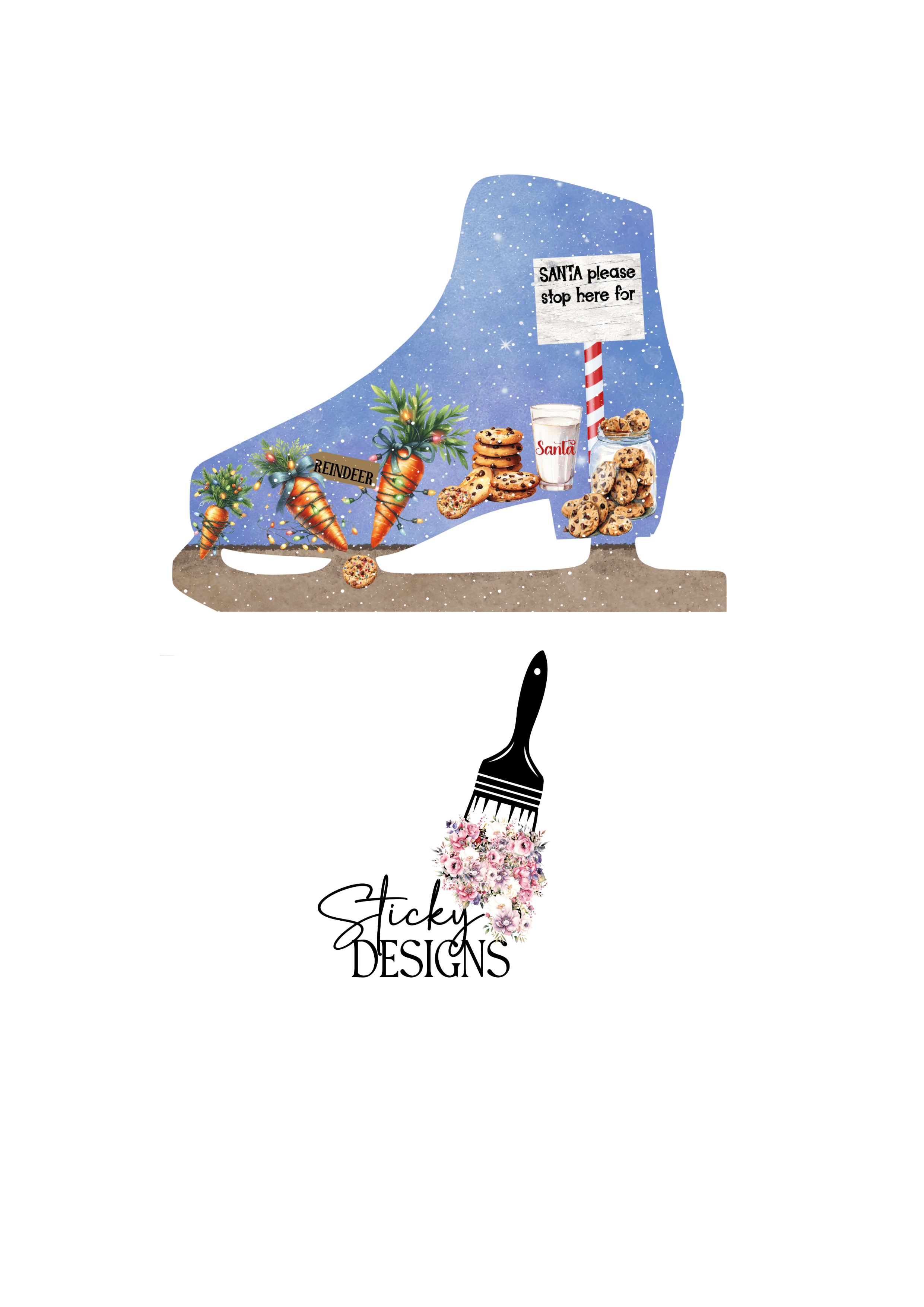 Christmas Ice skate design - Payhip
