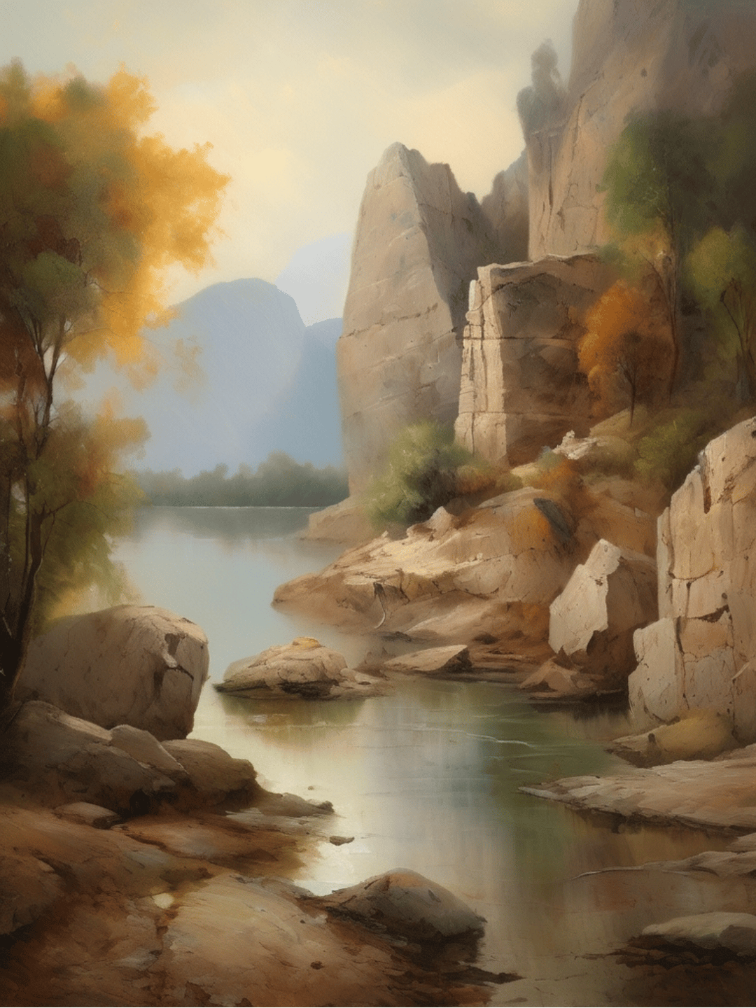 Exclusive offer, 5 printable wall panels, countryside nature, $1.99, taste art, fine ancient art ...