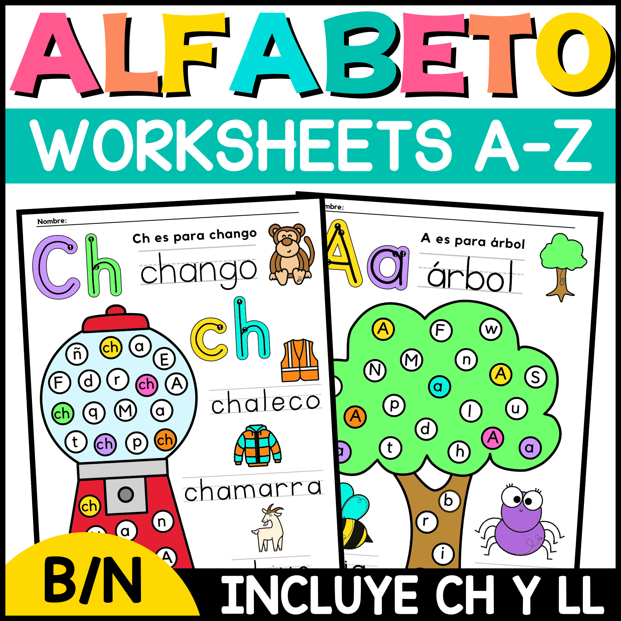 Actividades del Alfabeto A-Z #2 - Payhip