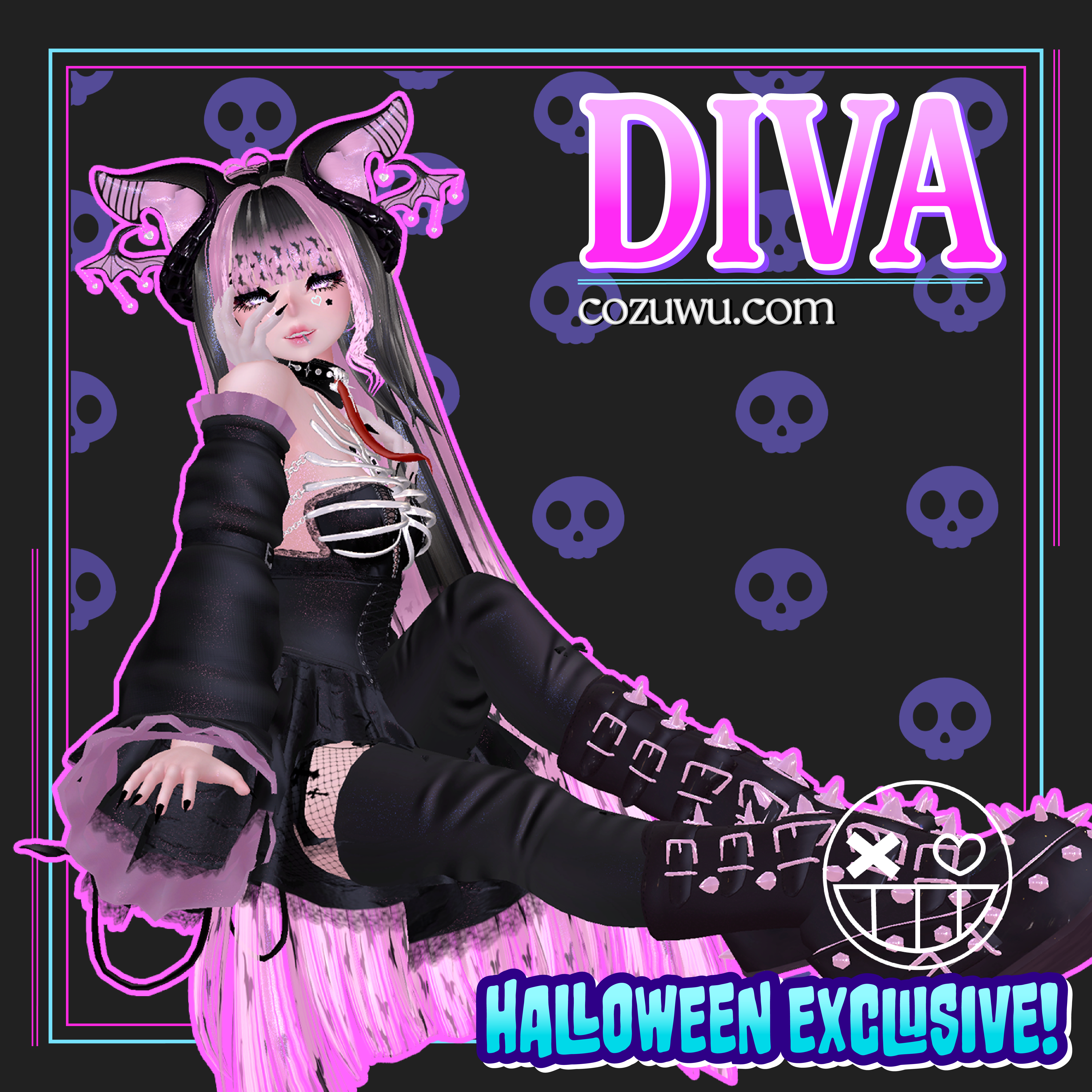 DIVA Halloween Exclusive! ♡ PC/QUEST/FACE TRACKING