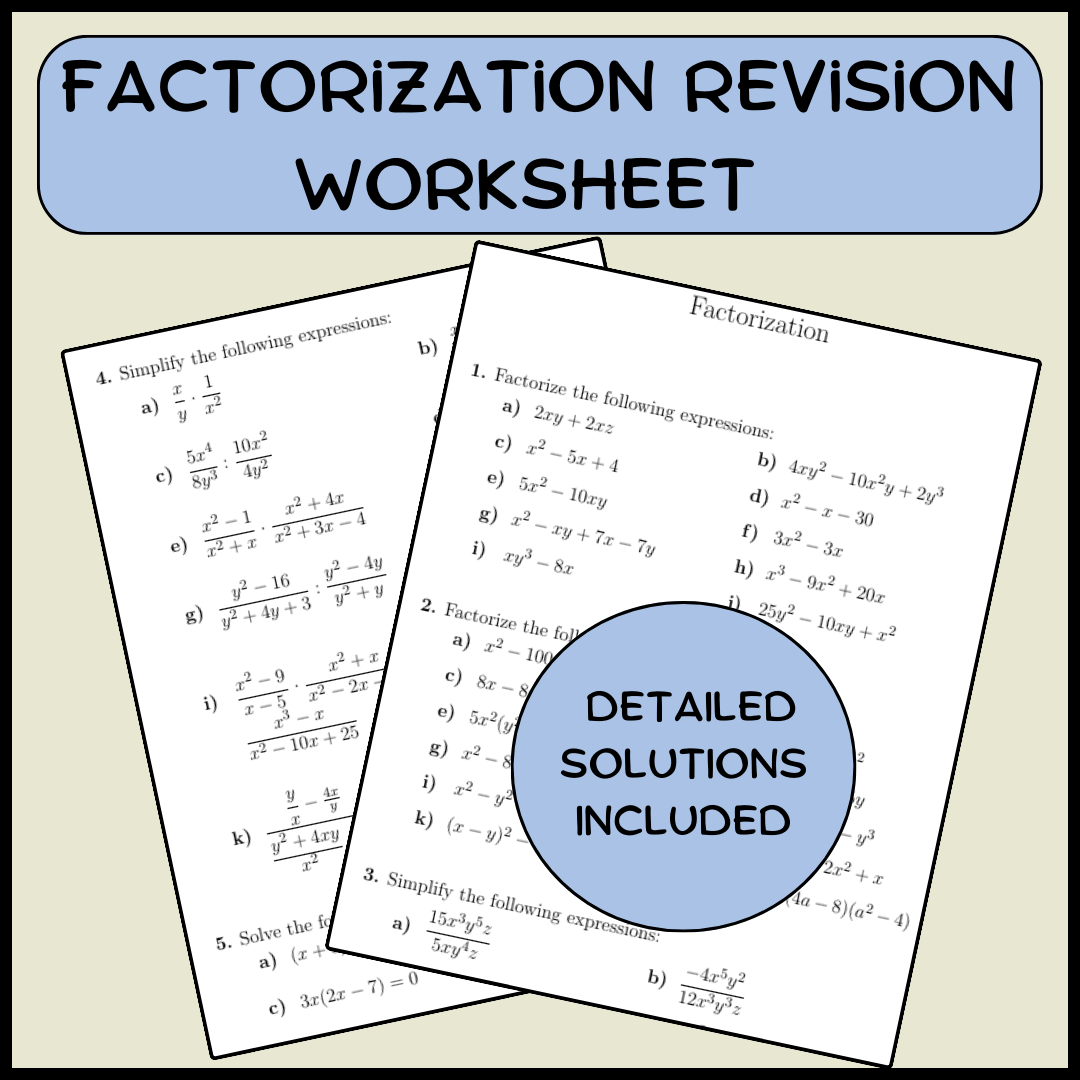 Simplifying Expressions With Indices Worksheet