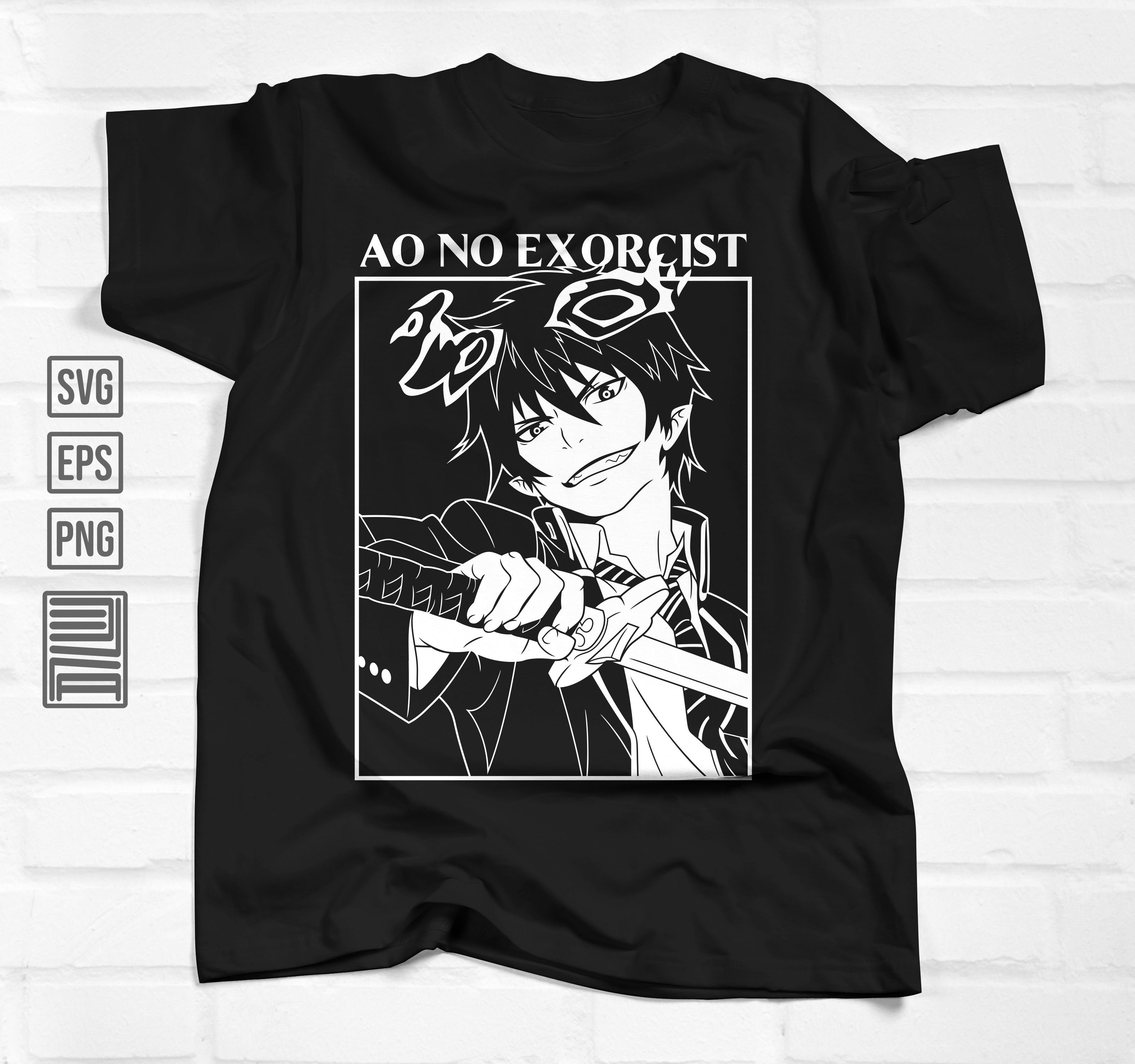Blue Exorcist - Rin Okumura Demon Form Anime Vector Files - Payhip