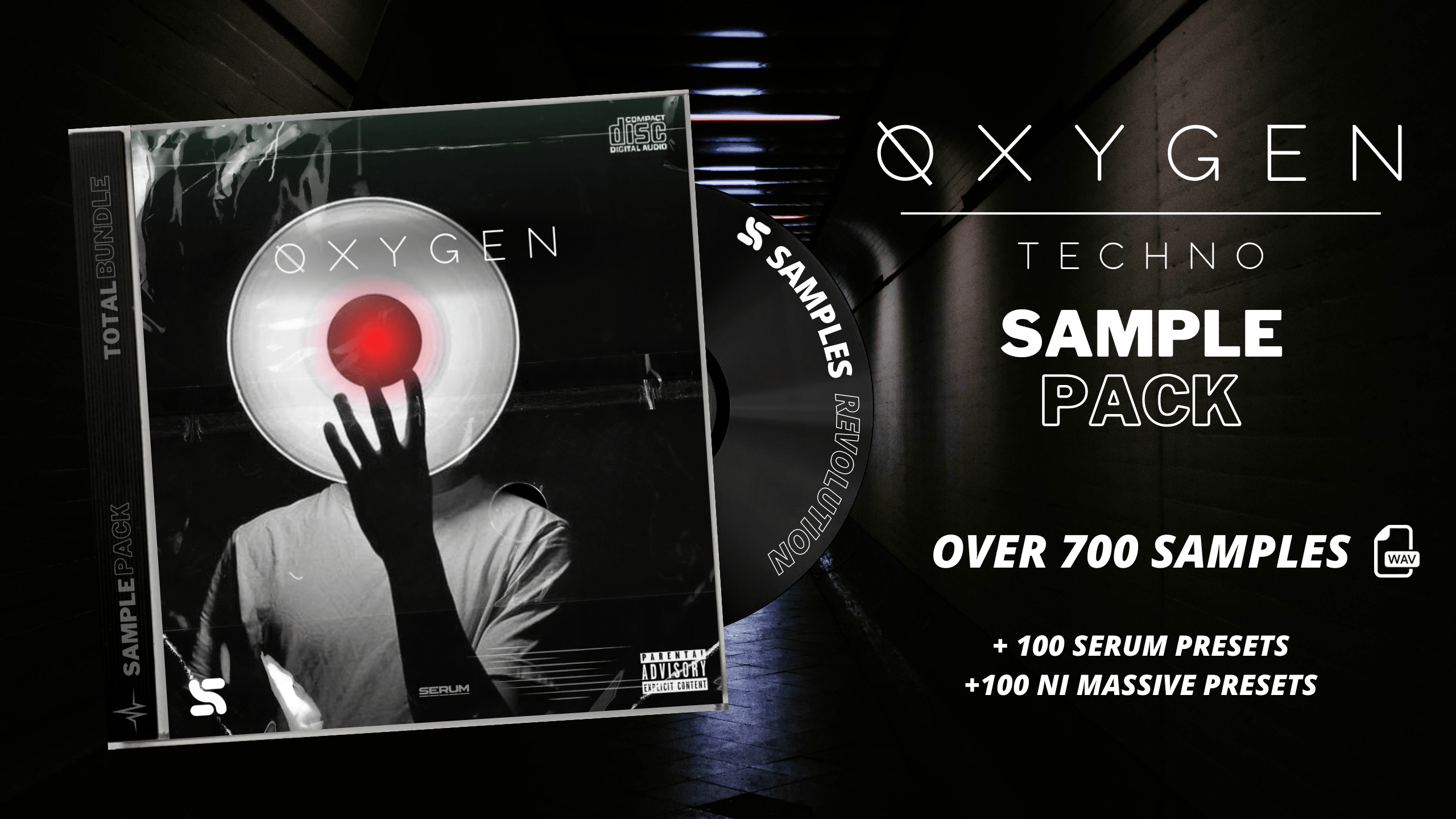 OXYGEN | TECHNO SAMPLE PACK (ACID, INDUSTRIAL, HARD, DARK, RAVE SOUNDS ...