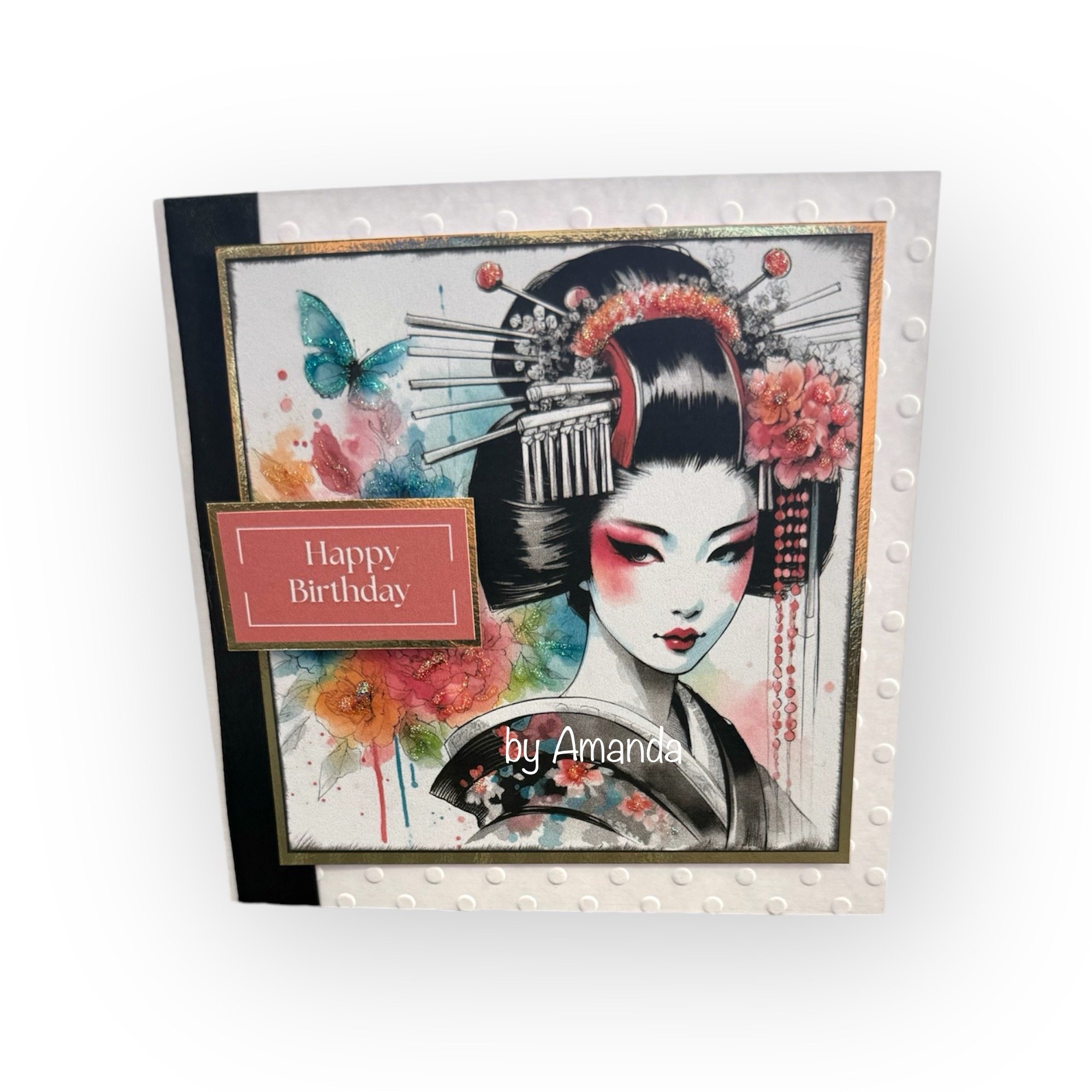 How to Create a Stunning Handmade Geisha Card | Step-by-Step Tutorial