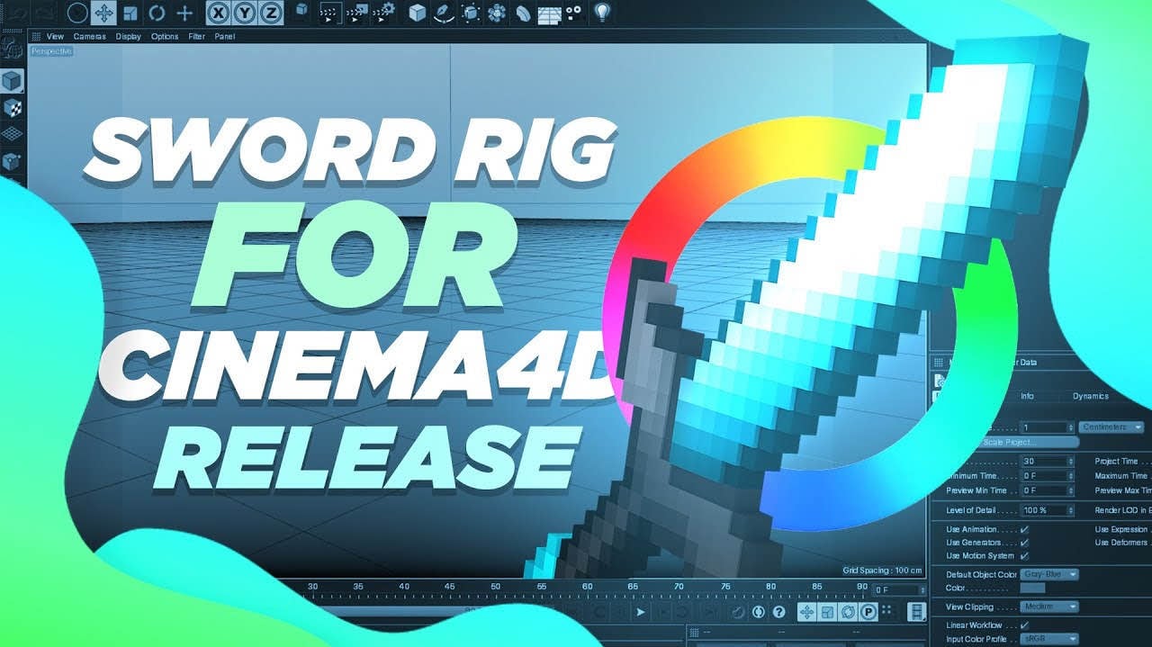 Sword Rig for C4D - Payhip