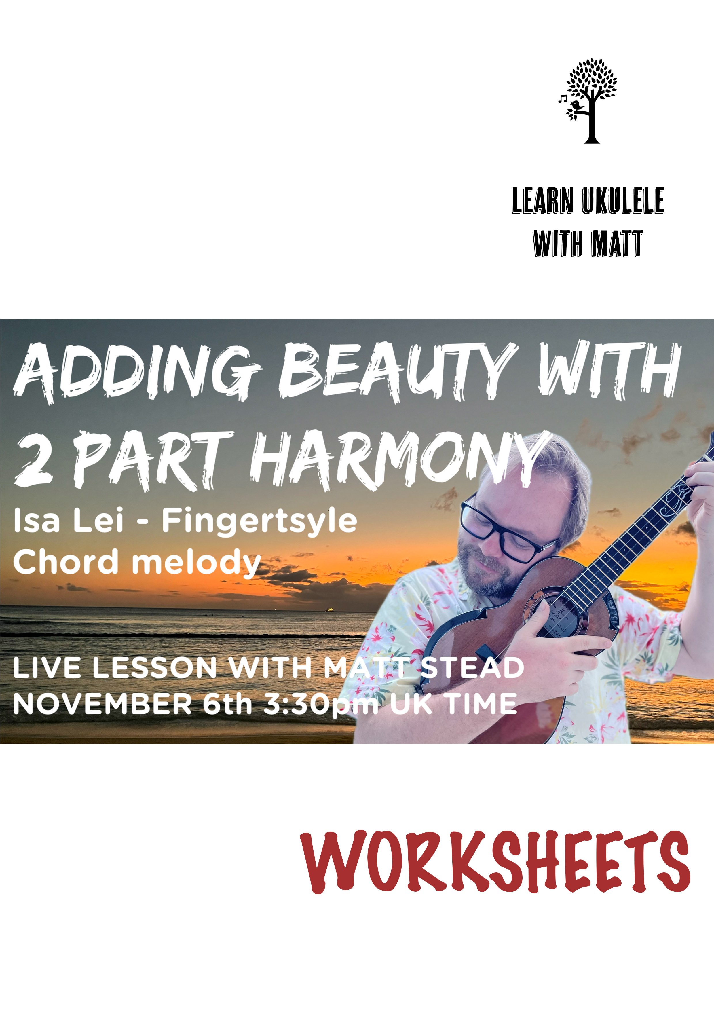 Isa Lei - adding double stops - Payhip