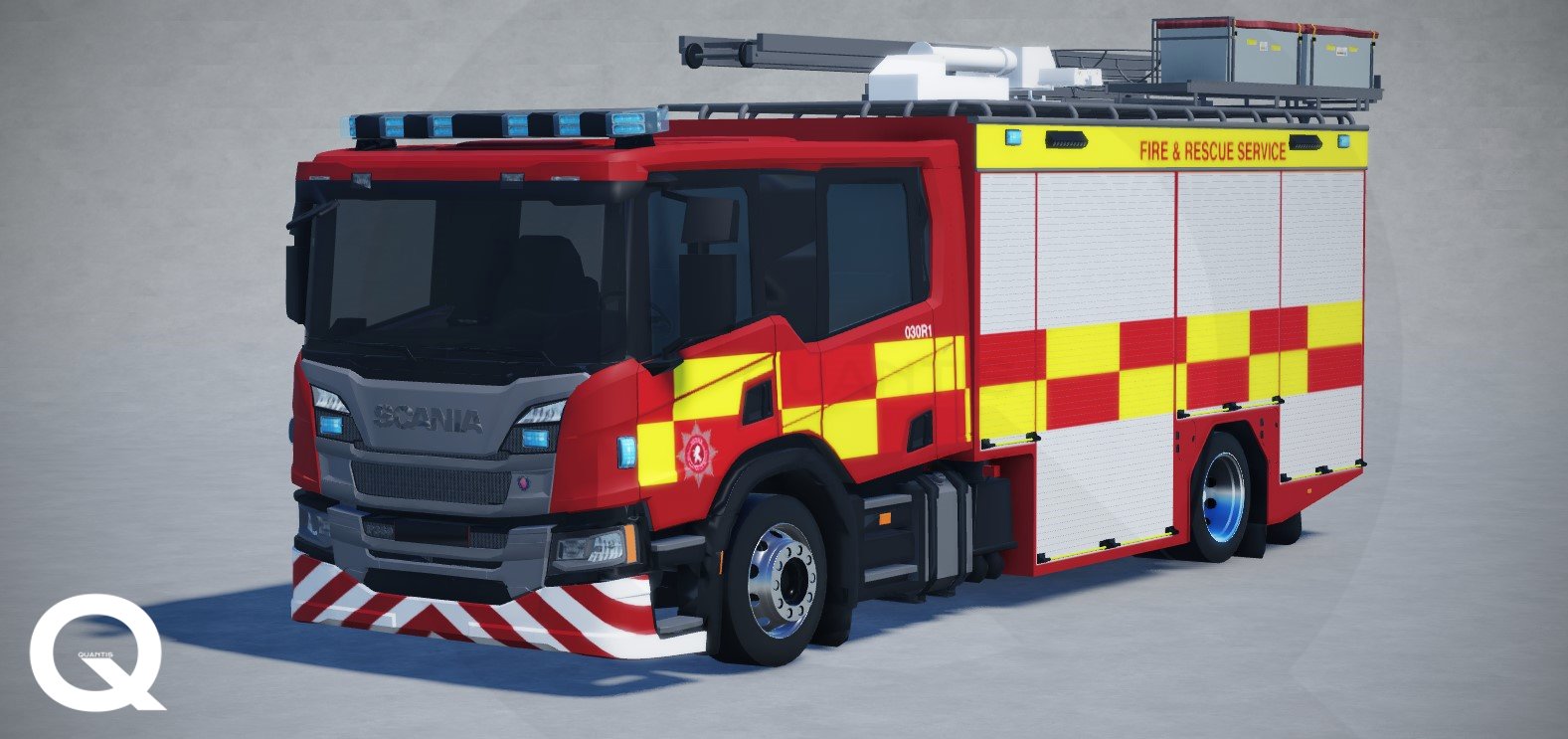 UK Fire Scania P360 Fire Engine - Payhip