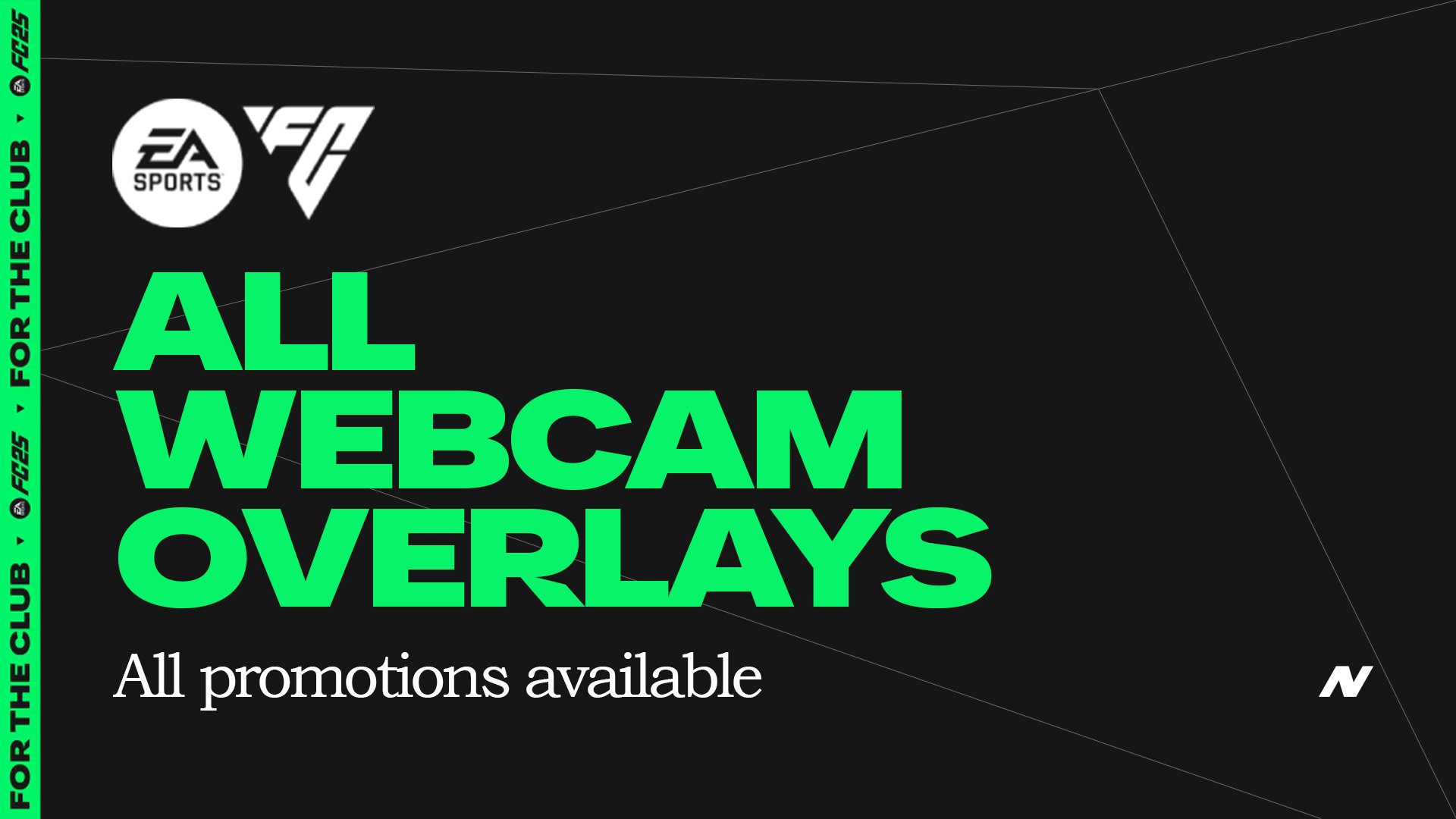 NanoCrea – FC26 Stream Packs & Overlays - Webcam overlays