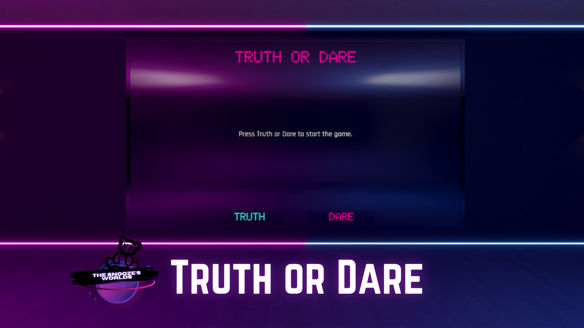 'Truth Or Dare Game' (VRChat World Asset) - Payhip