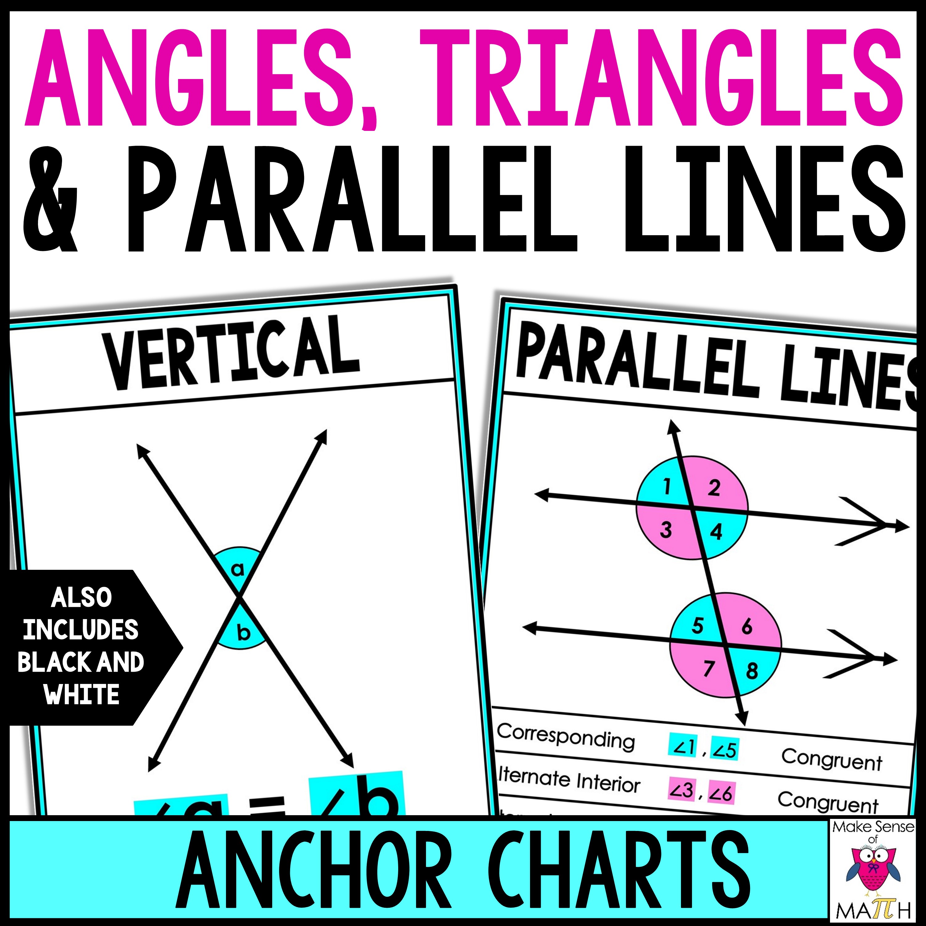 Ratios, Rates, and Proportional Relationships Anchor Charts and Posters