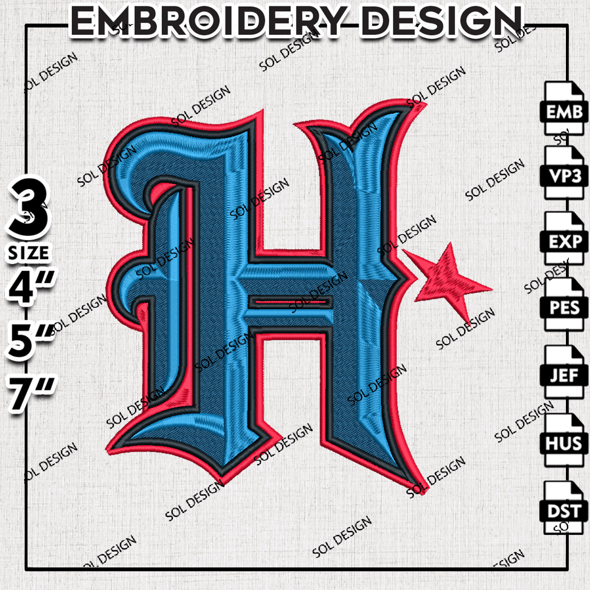 NFL Houston Texans Wordmark Embroidery Design Files, NFL Texans, NFL ...