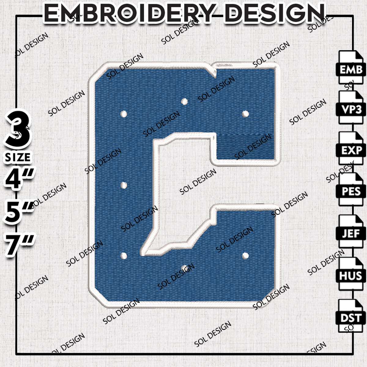 NFL Indianapolis Colts Logo Embroidery Designs, NFL Colts, NFL ...