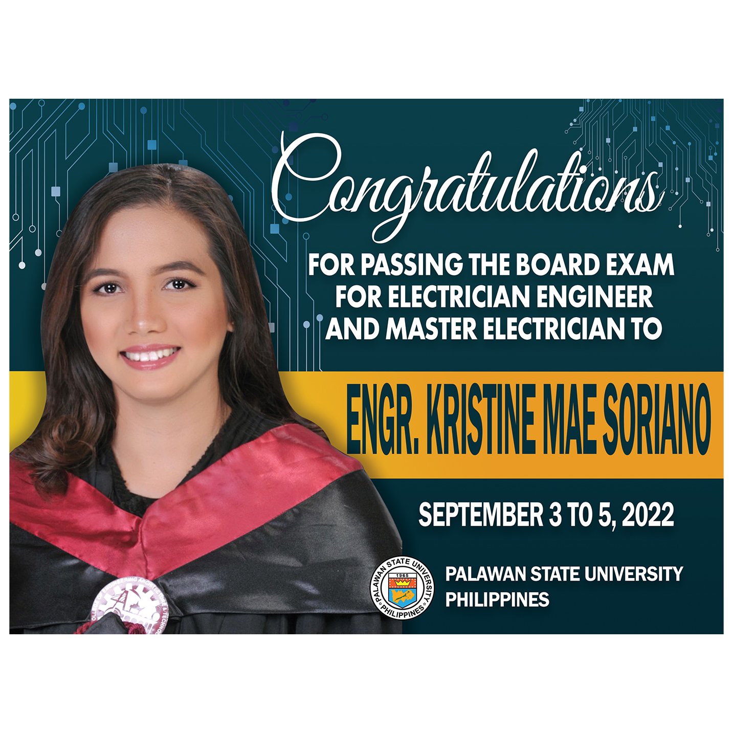 Congratulations Design Template for Engineers - Payhip