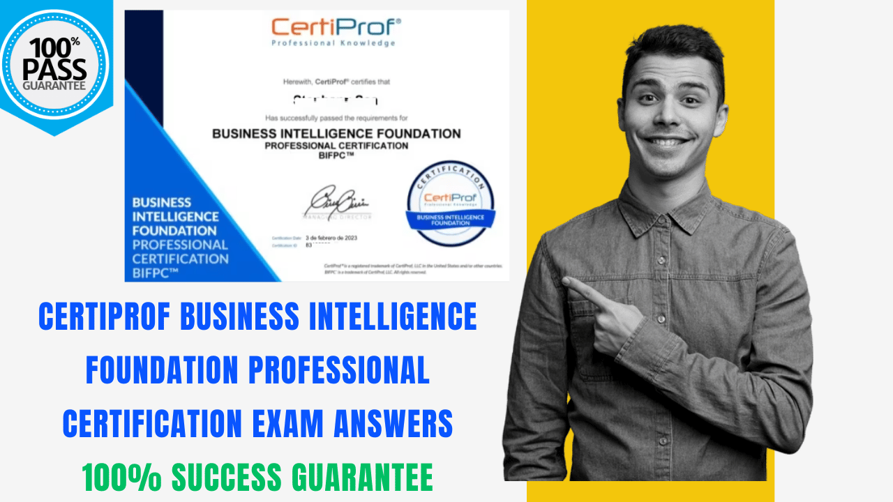 Business Intelligence Foundation Professional Certification Exam ...