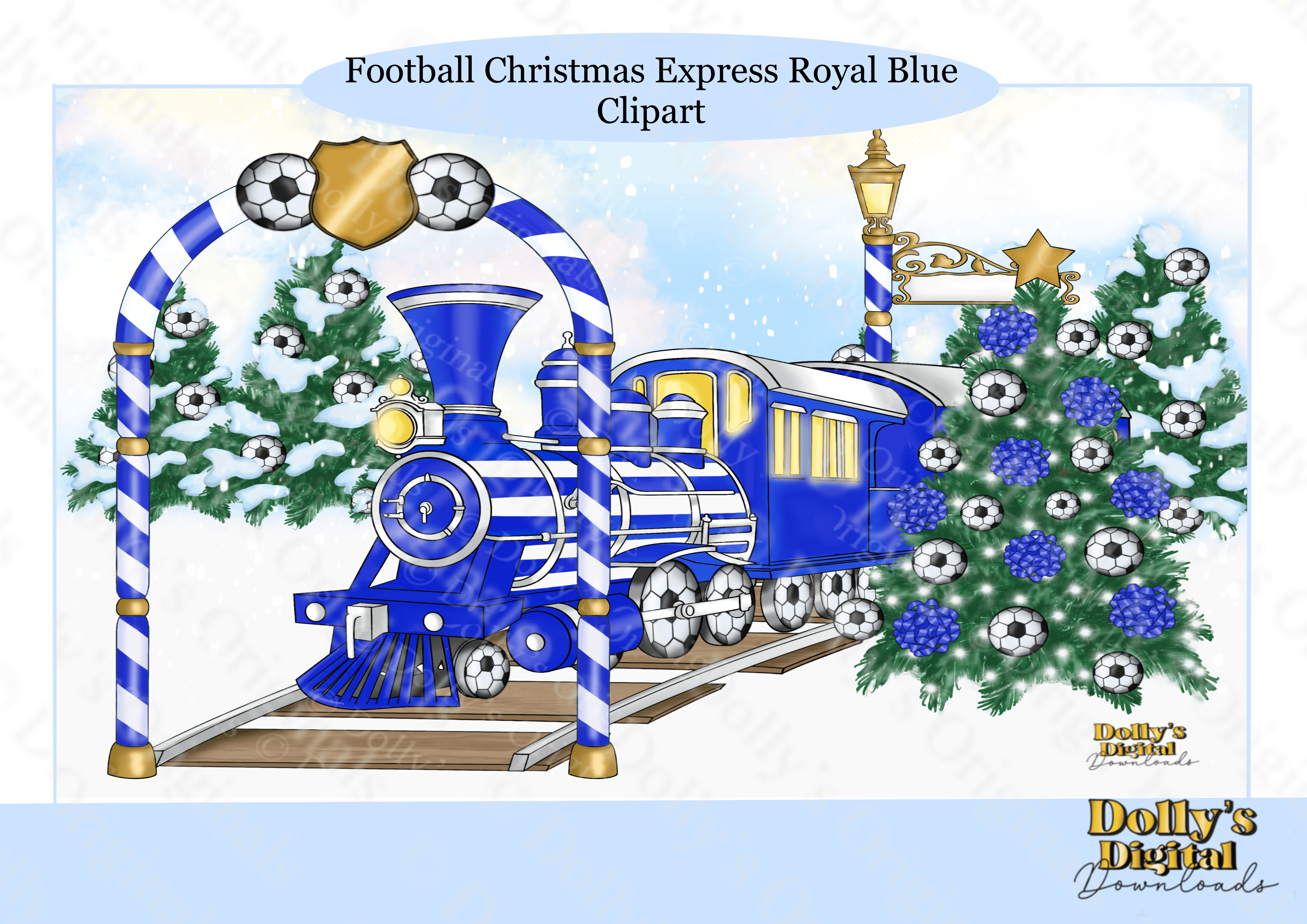 Royal Blue Football Express - Payhip