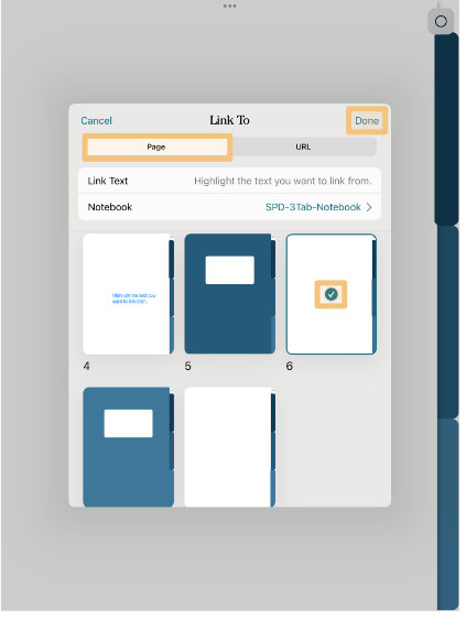 How to Add Hyperlinks to a Digital Planner in Noteshelf 3