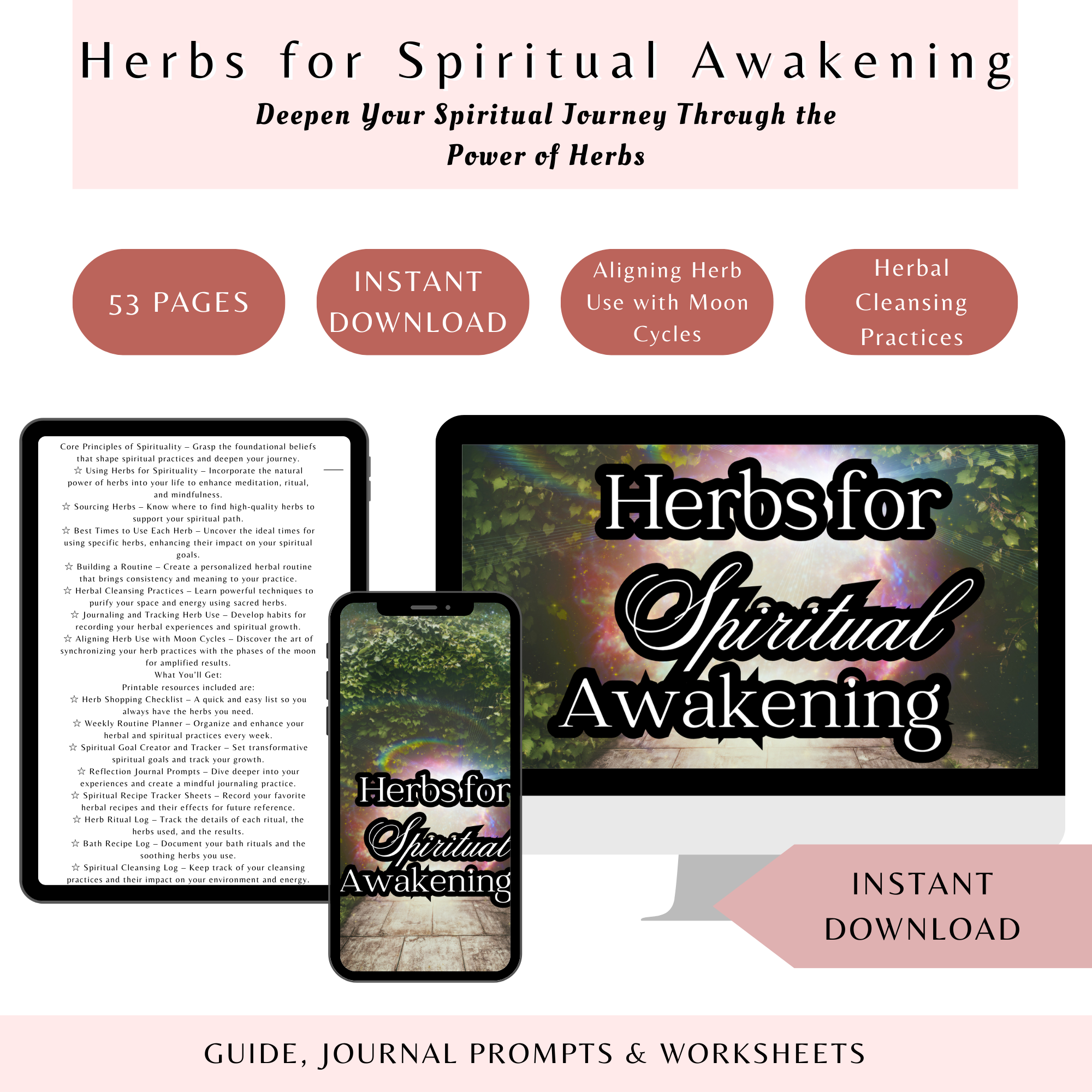 Spiritual Herbology Guide: Deepen Your Spiritual Journey Through the ...