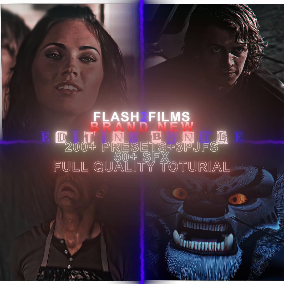 Flash2films Brand New Editing Bundle - Payhip