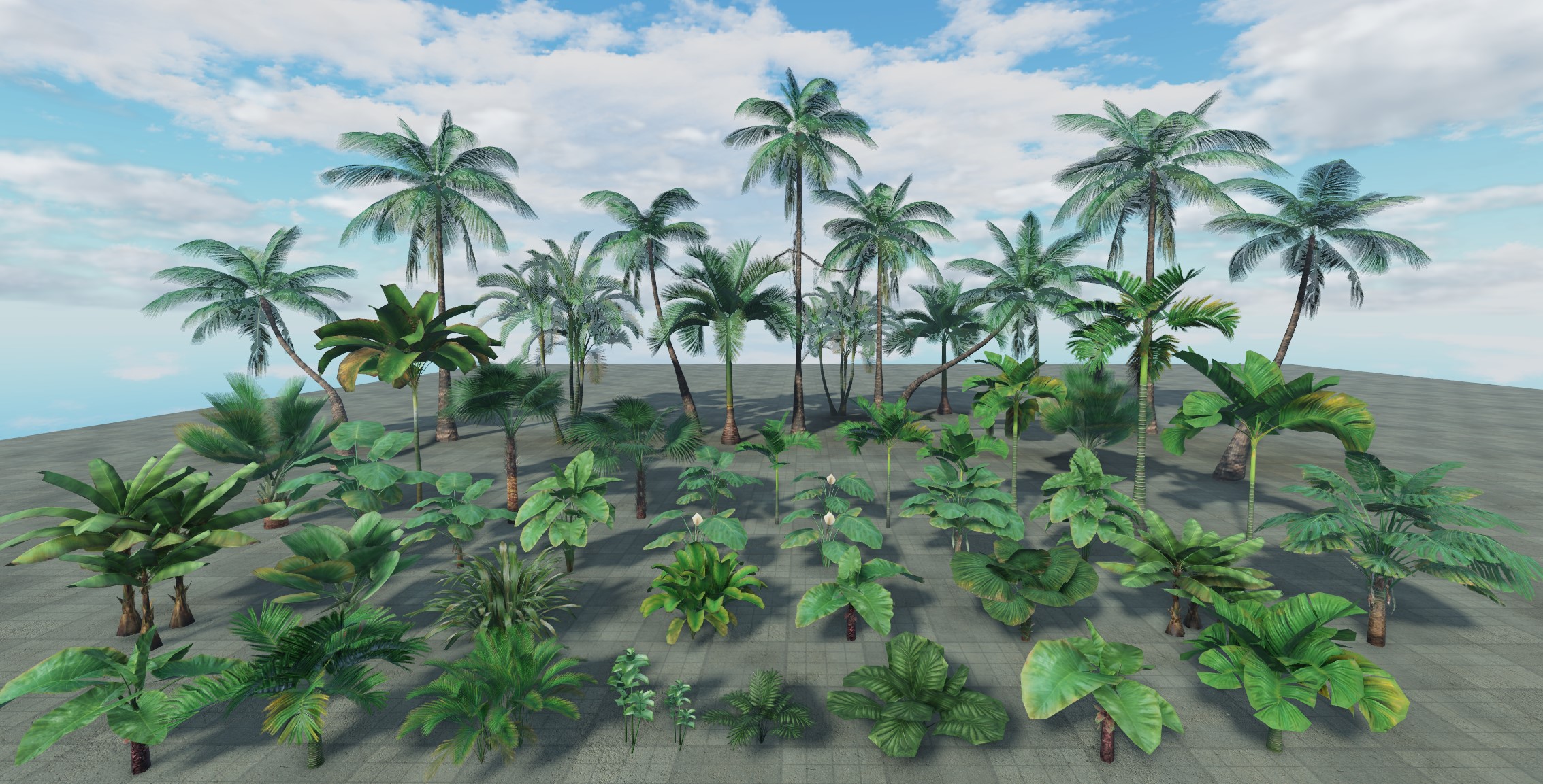 [Optimized] Realistic Tropical Jungle Roblox Nature Pack