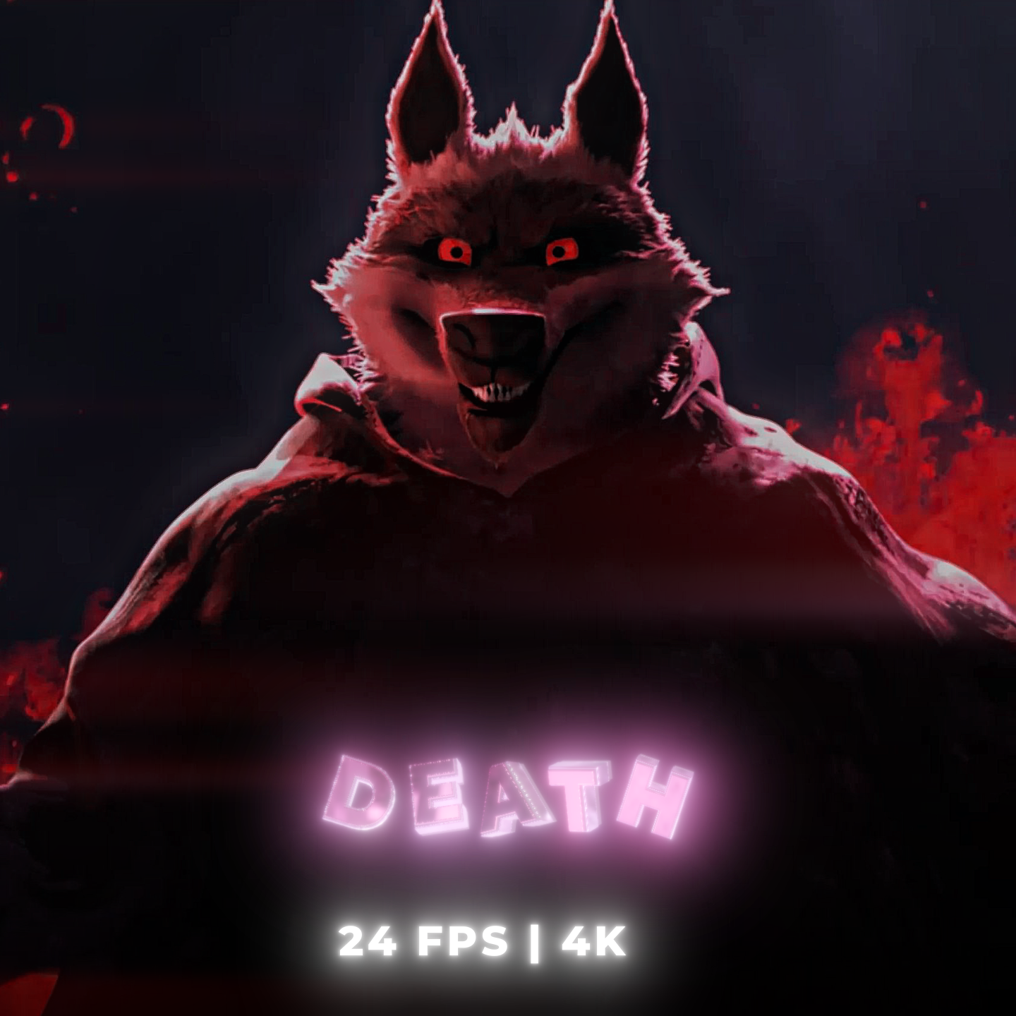 4K | Death (Wolf) | "Puss In Boots The Last Wish" | scenepack - Payhip