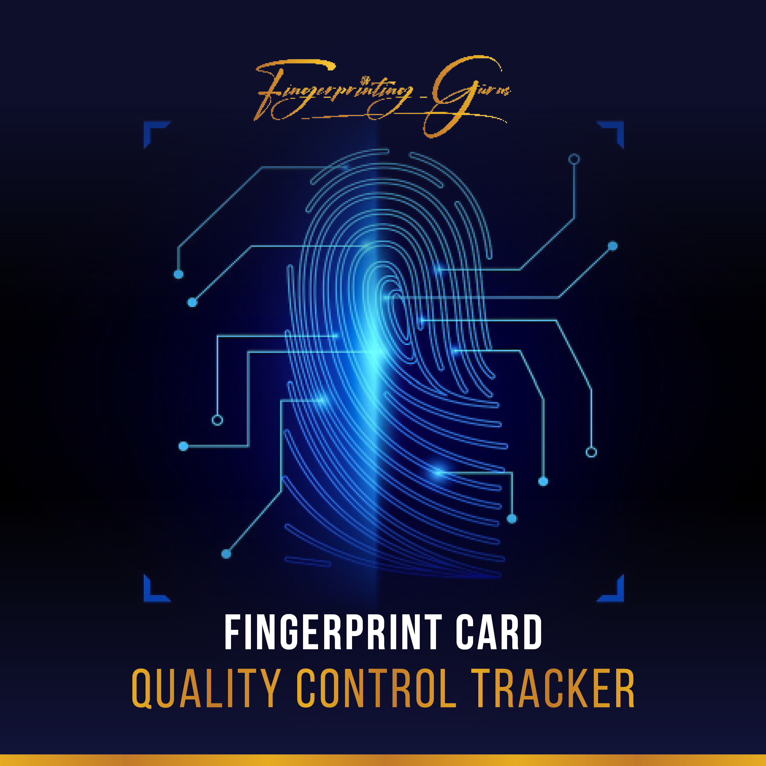 Fingerprinting Card Quality Control Tracker - Payhip