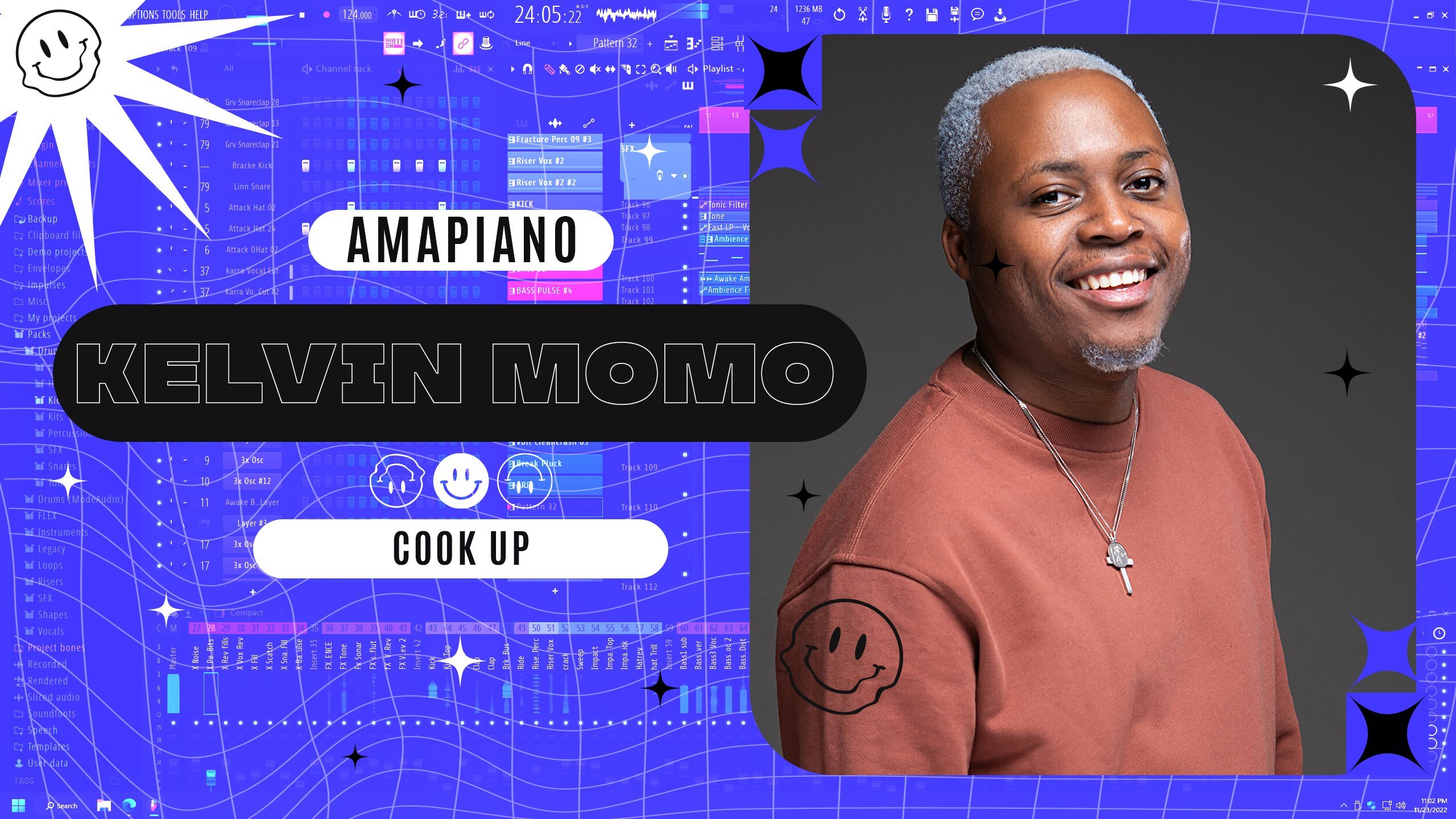 [FREE FLP] Amapiano Tutorials in FL Studio : Mdu aka TRP x Bongza x ...