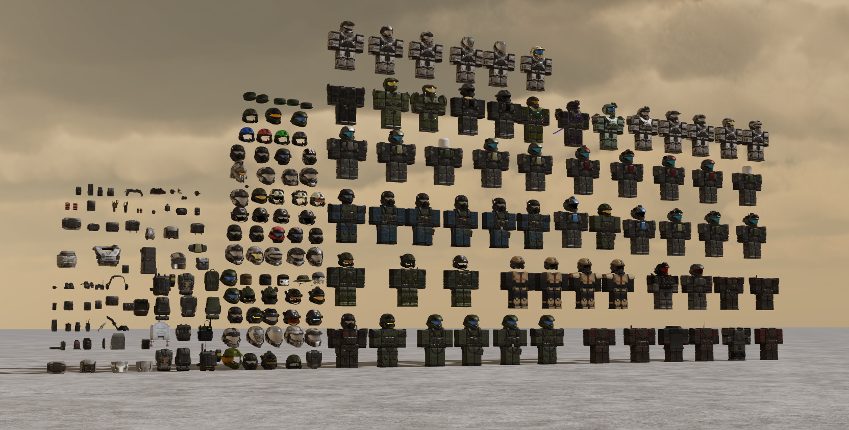 ULTIMATE Halo Bundle With Halo Facility Map [60 MORPHS] [LIMITED 1/2]