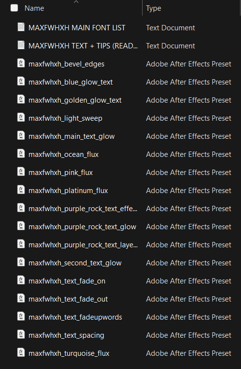 MY TEXT SETTINGS - Payhip
