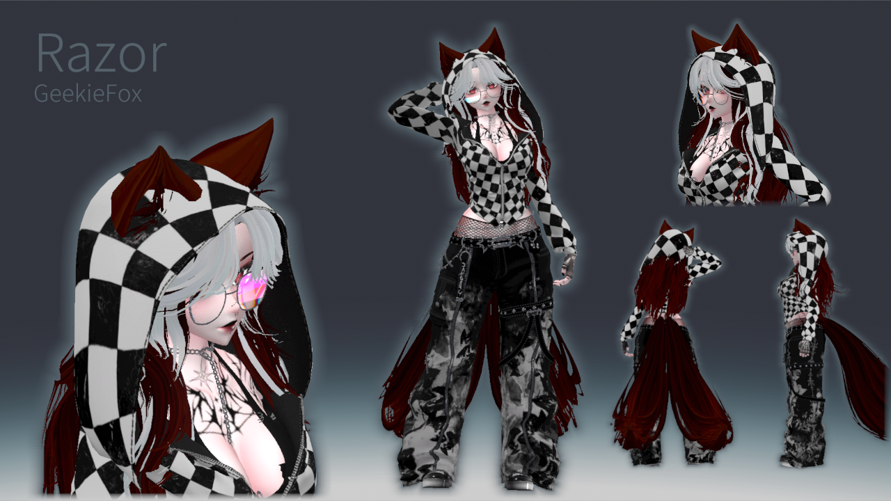 Razor (PC ONLY, FACE TRACKING, & VRCFURY ADD-ONS) - Payhip