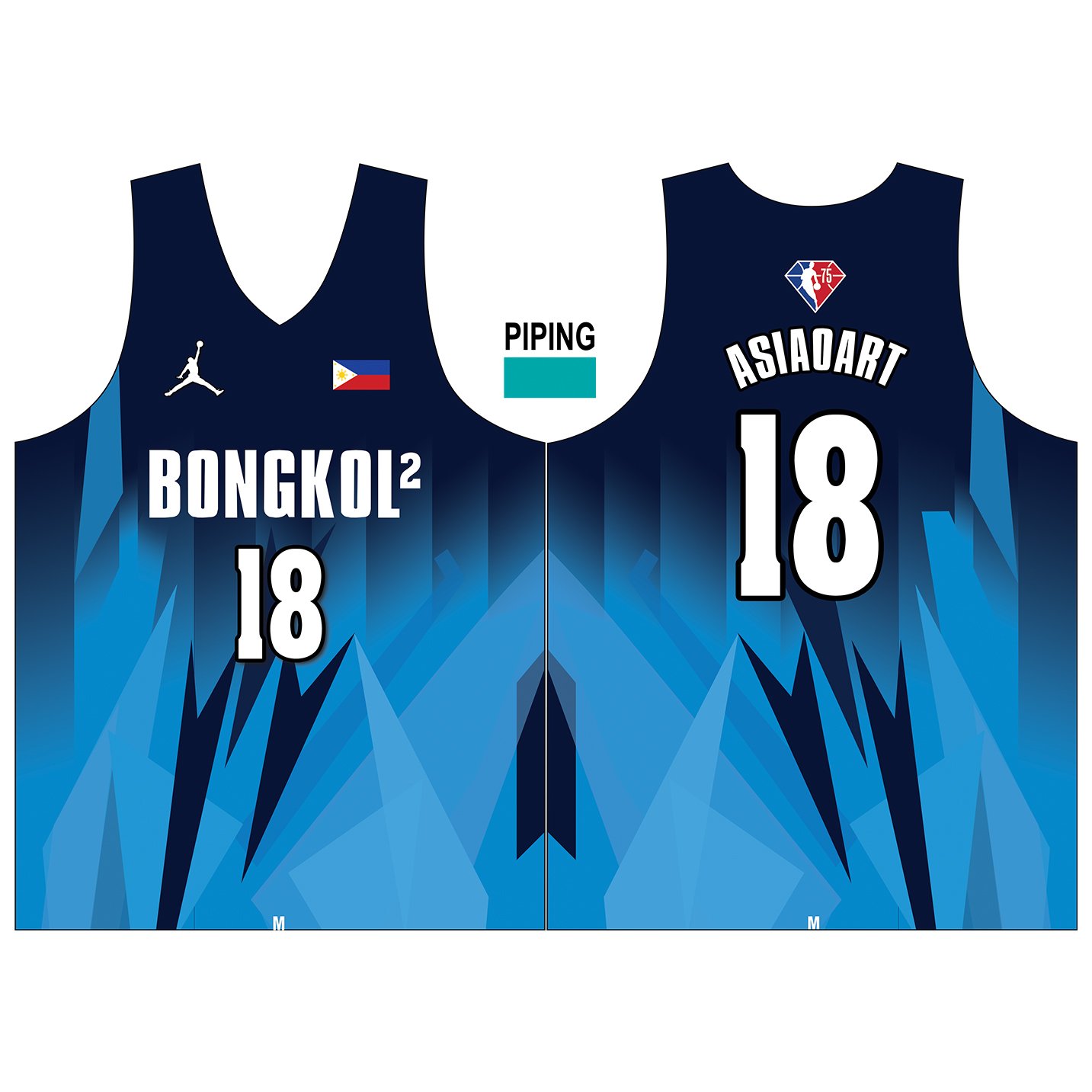 jersey design BONGKOL2 PHOTOSOP SANDO TEMPLATE - Payhip