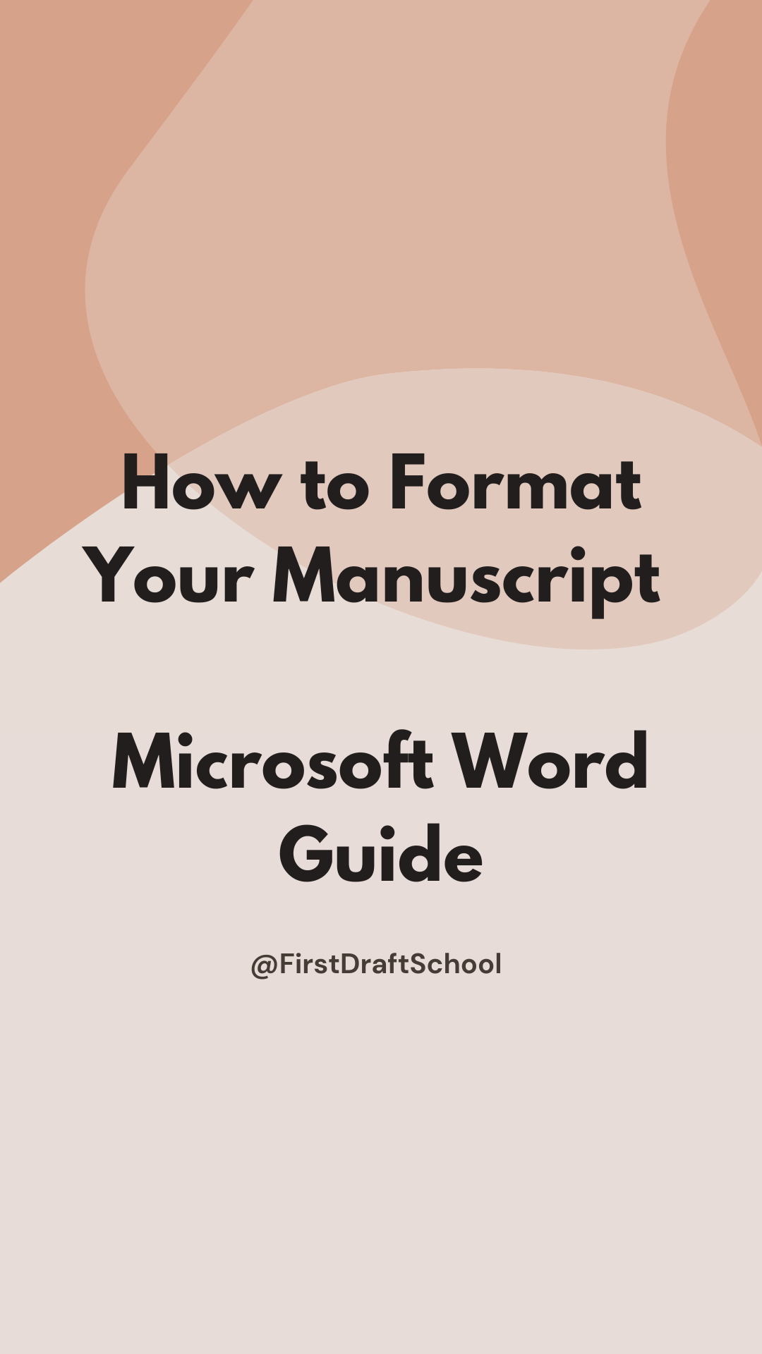 How to Format Your Manuscript - Microsoft Word Guide - Payhip