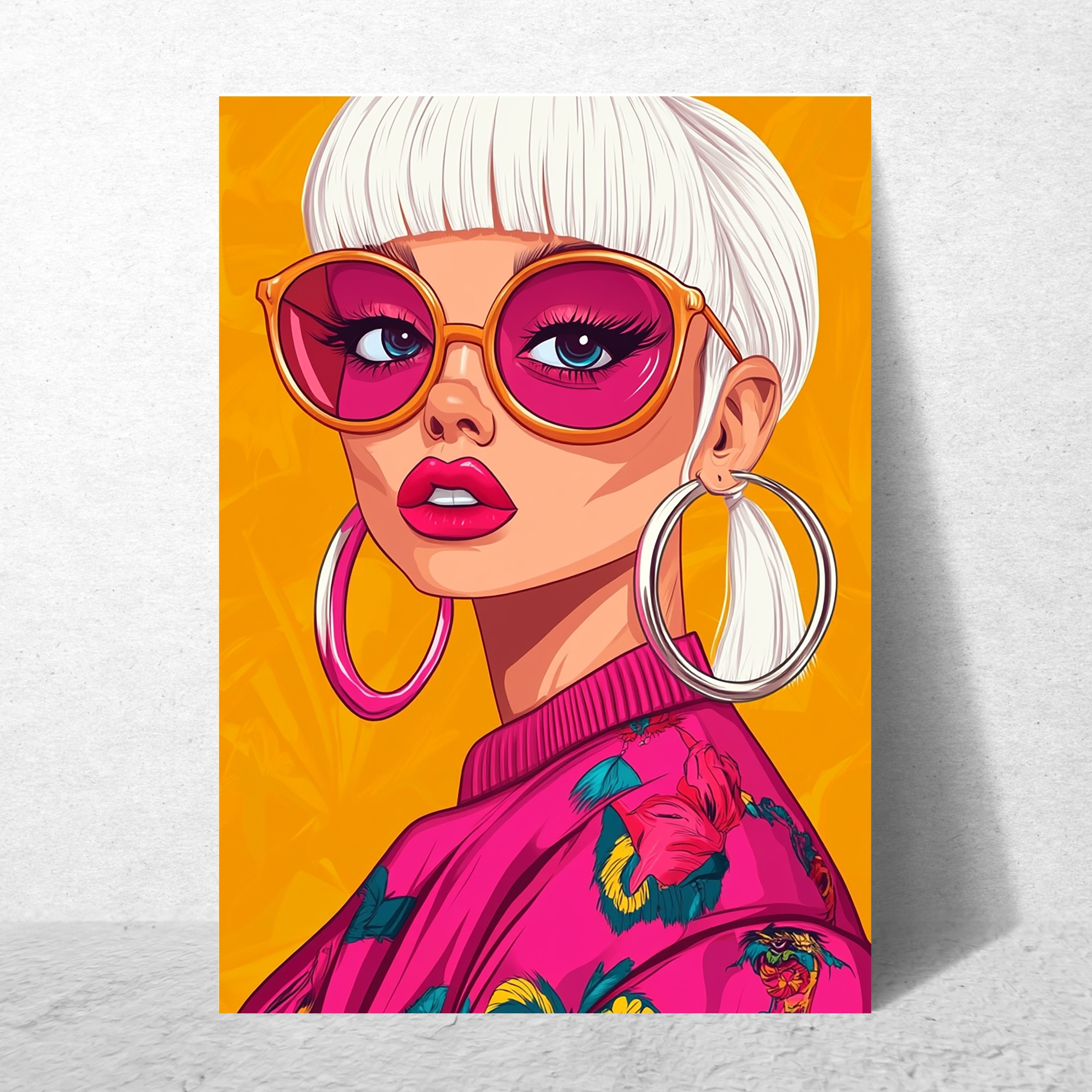 Pop Art Glam" Printable Bundle - 23 Digital Designs - Payhip