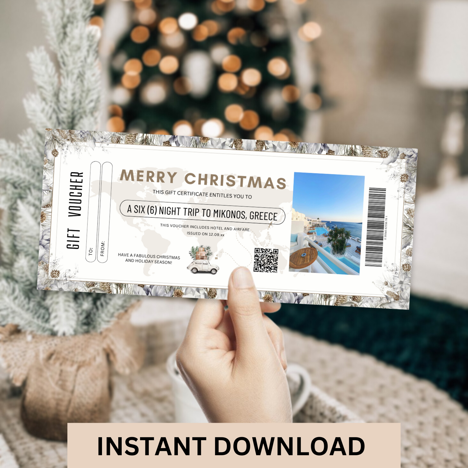 Gift certificate ideas store