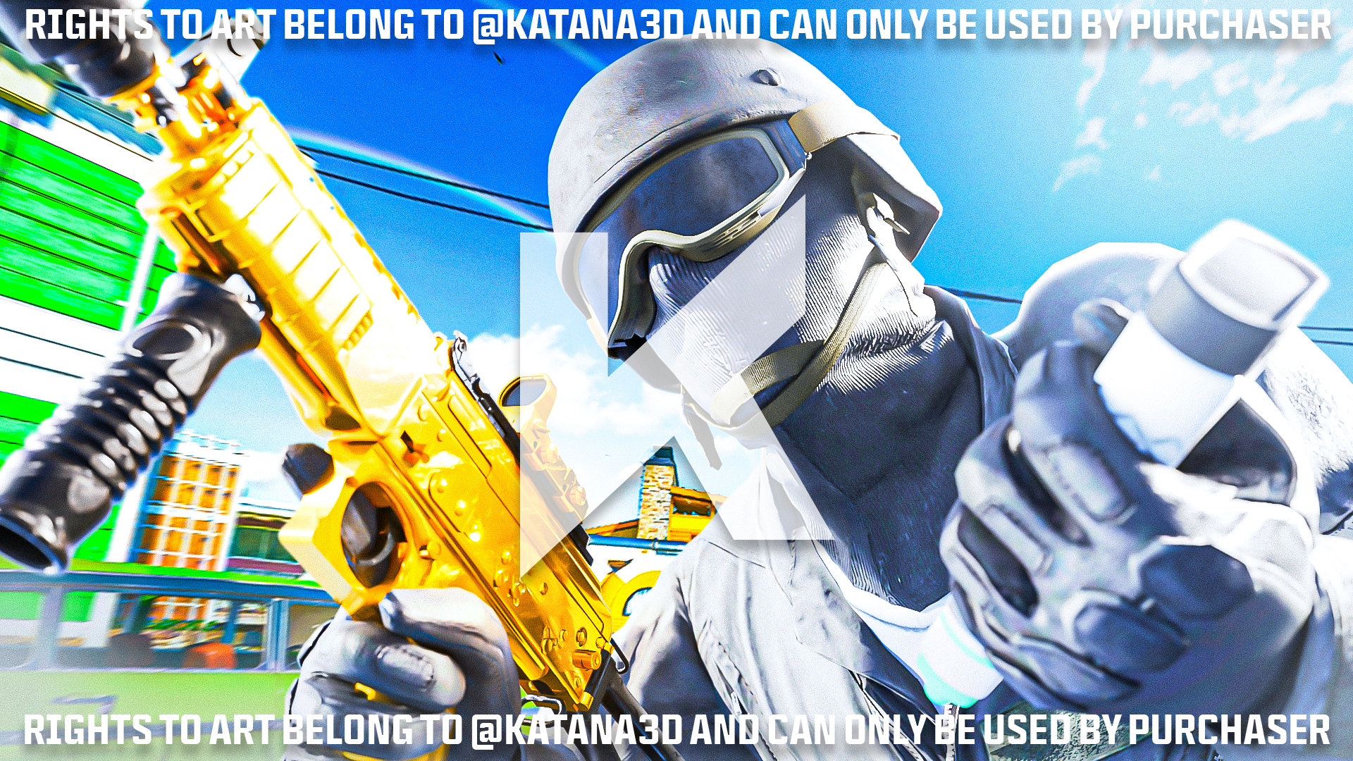 COD/BO6 Thumbnail - John Black Ops Gold Jackal - Payhip
