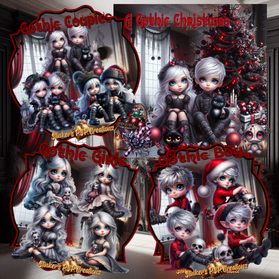 Stinker's PSP Creationz - A GOTHIC CHRISTMAS - Payhip