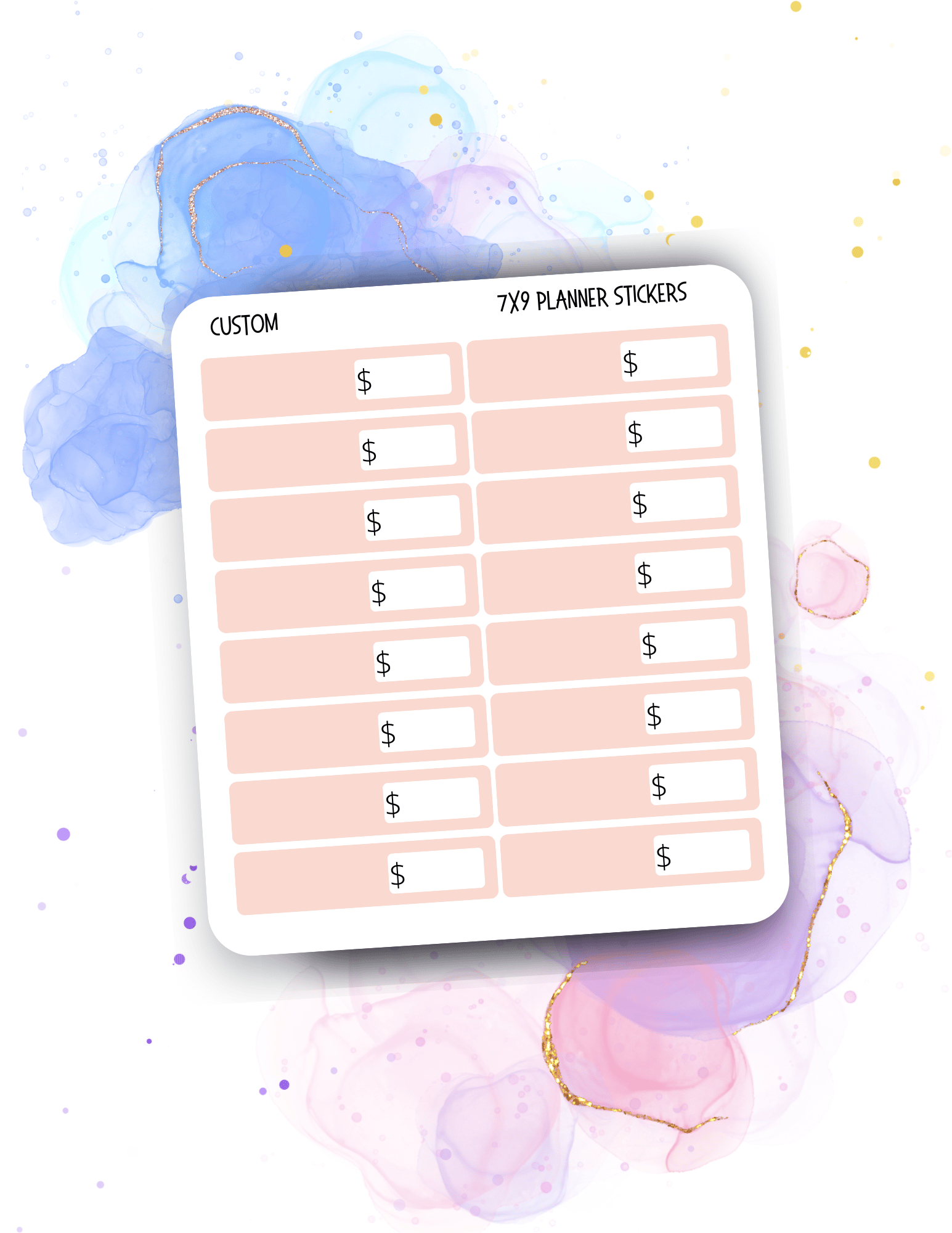 Custom Sticker Sheet - Payhip