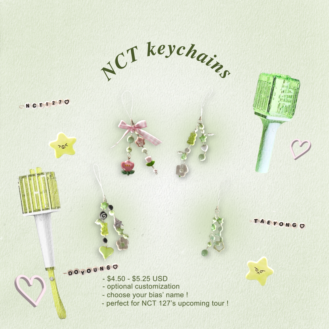 NCT customizable keychains - Payhip