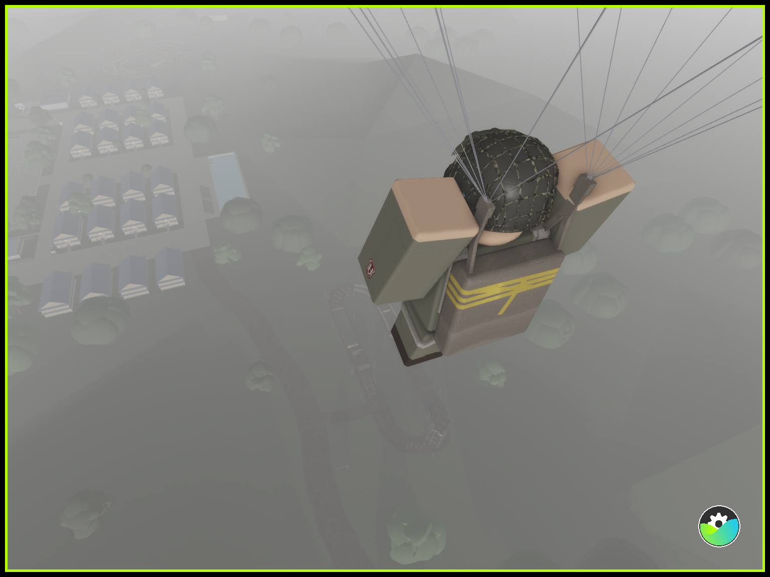 Static Line Parachute System