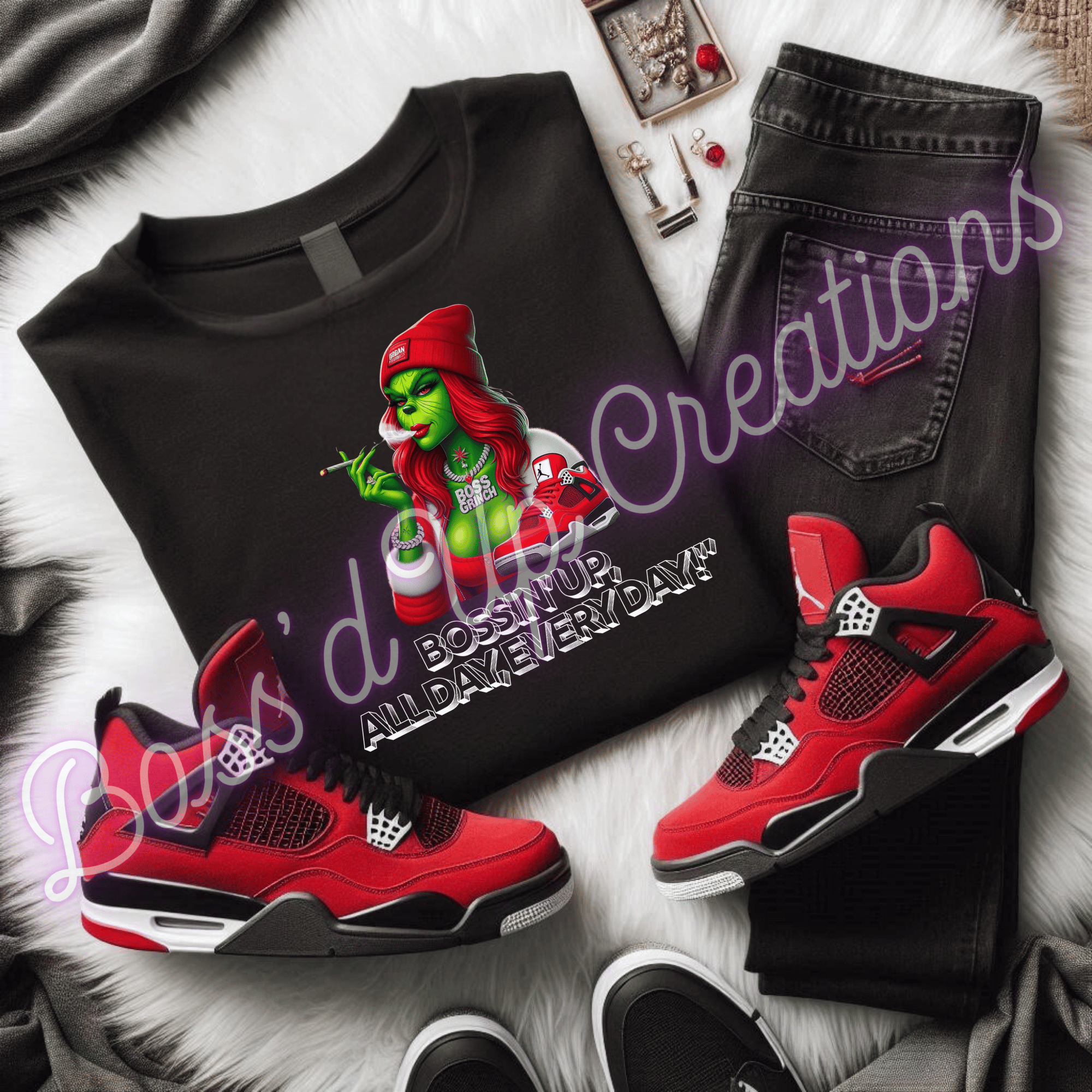 Bossin’ Up Grinch TShirt - Payhip