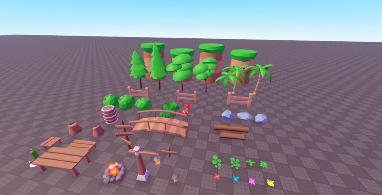 Low Poly Nature Pack - Payhip