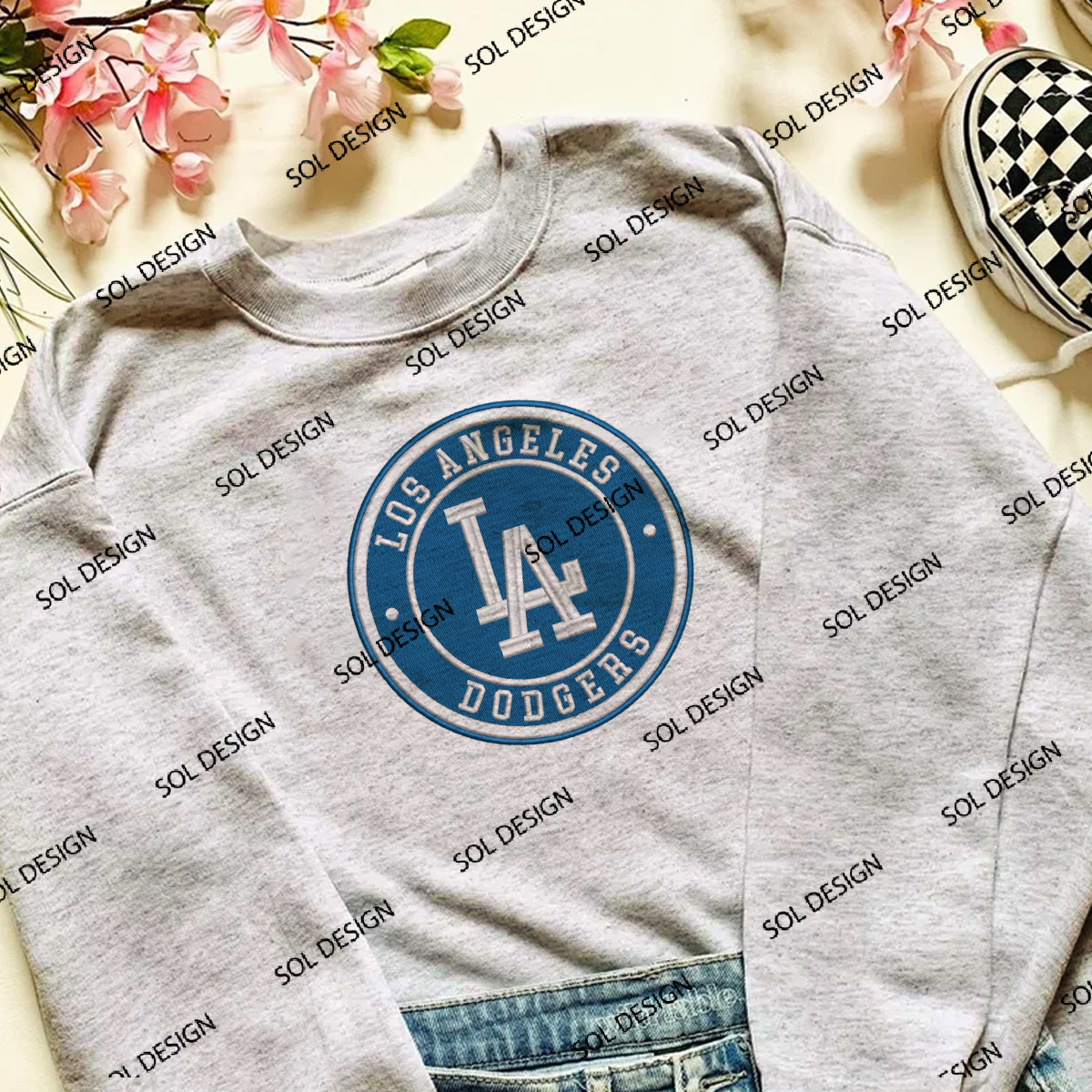 Los Angeles Dodgers Embroidery Designs, MLB Dodgers Embroidery Designs ...