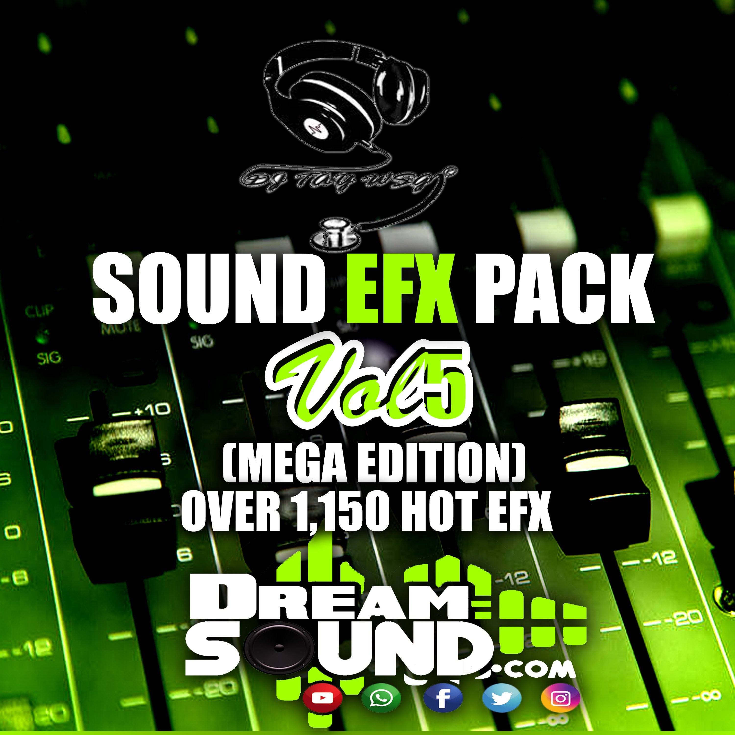 DJ TAY WSG - SOUND EFX PACK VOL.5 (MEGA EDITION) [OVER 1000 EFX] 2018 ...